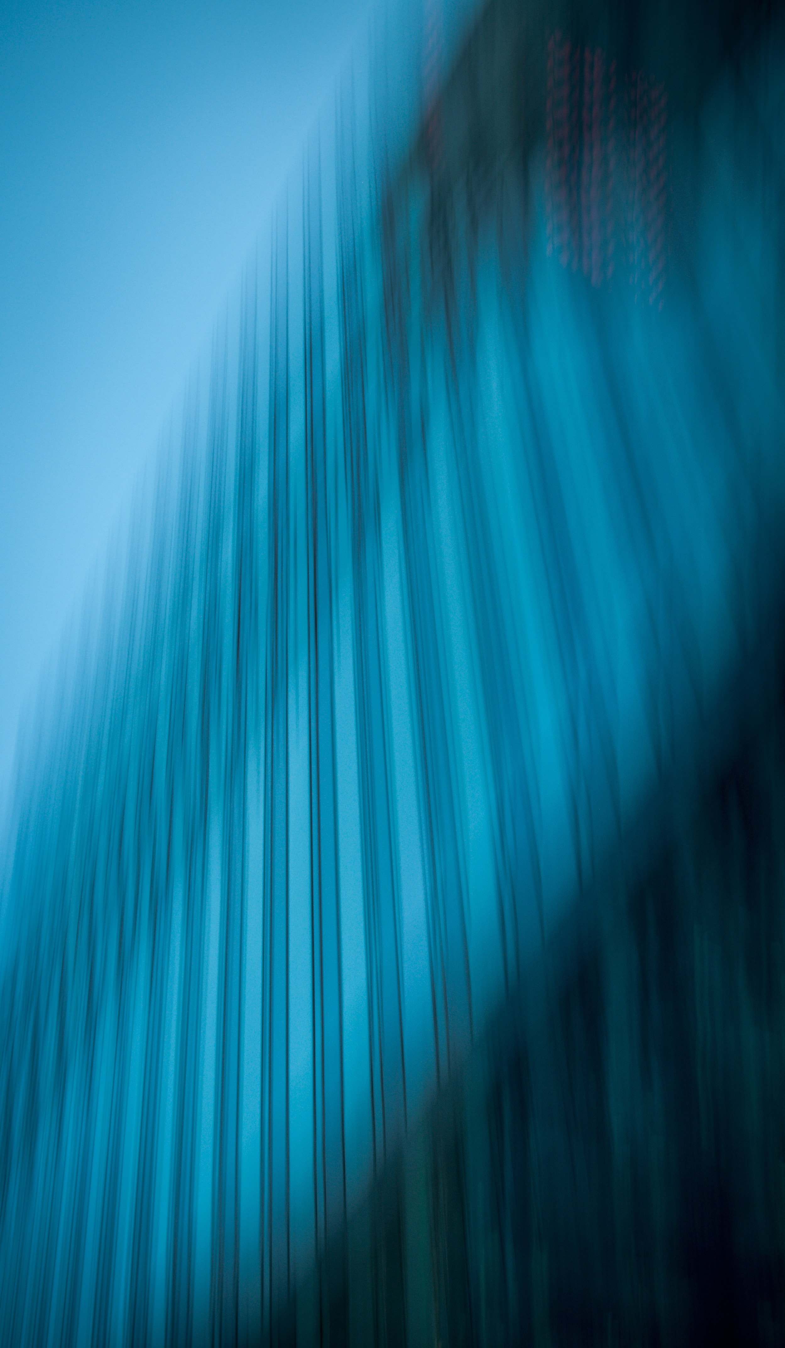 Download wallpaper 2499x4288 lines, texture, blue, vertical hd background