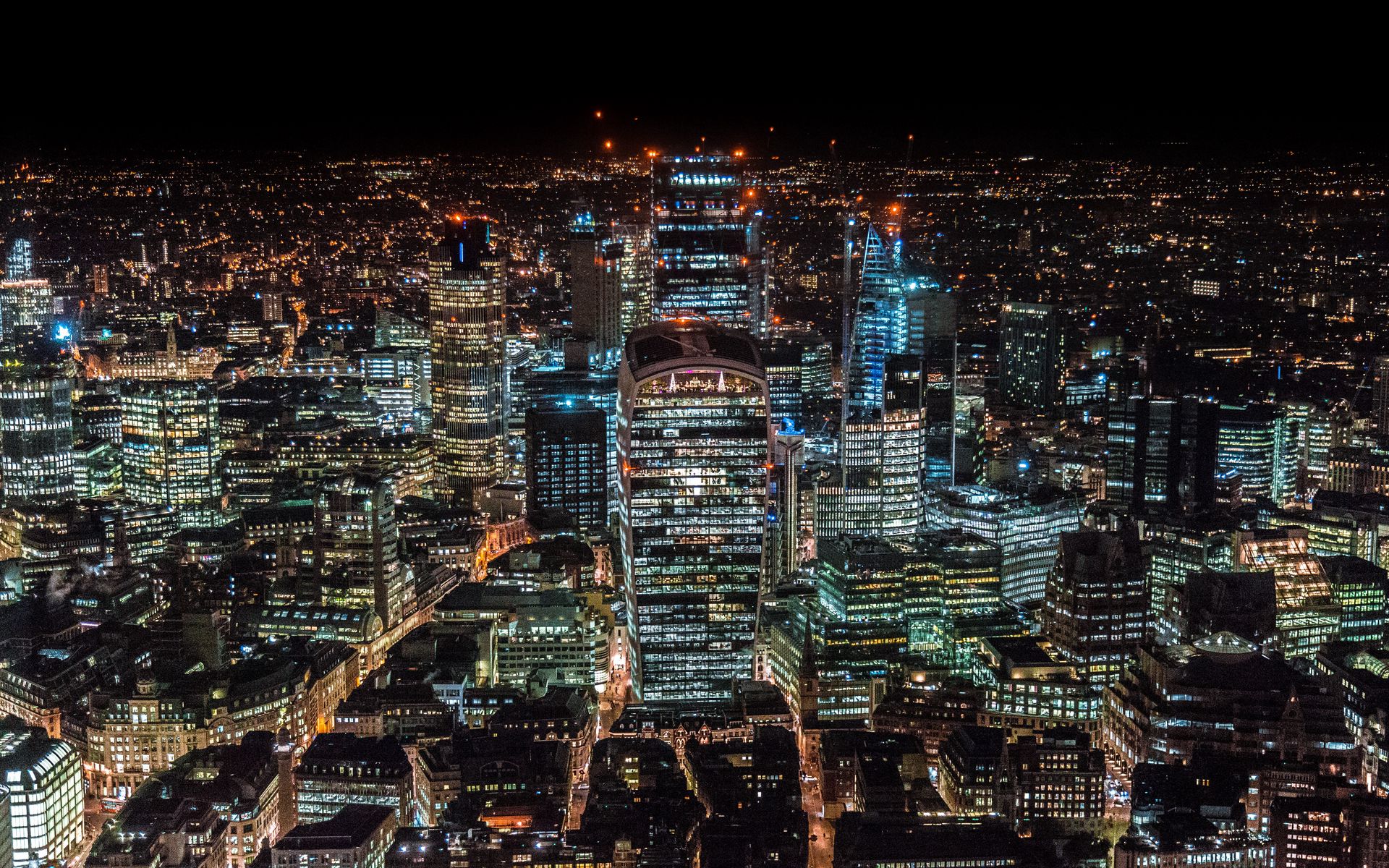 Download wallpaper 1920x1200 london, united kingdom, skyscrapers, top ...