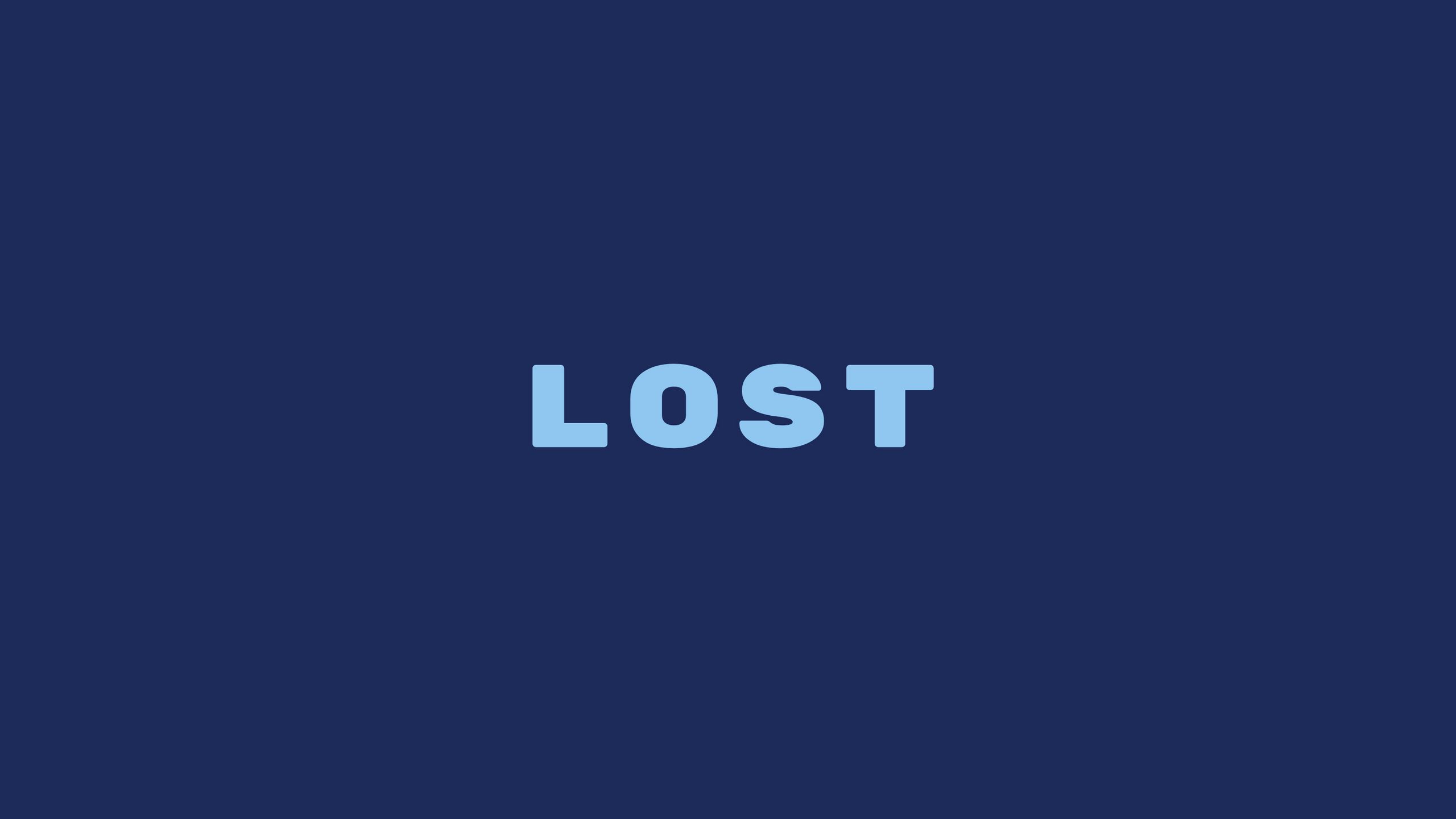Download Wallpaper 2560x1440 Lost Word Inscription Minimalism Blue Download Wallpaper 2560x1440 Lost Word Inscription Minimalism Blue