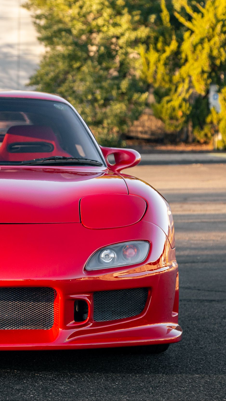 Download wallpaper 938x1668 mazda rx-7, mazda, car, red iphone 8/7/6s/6 ...