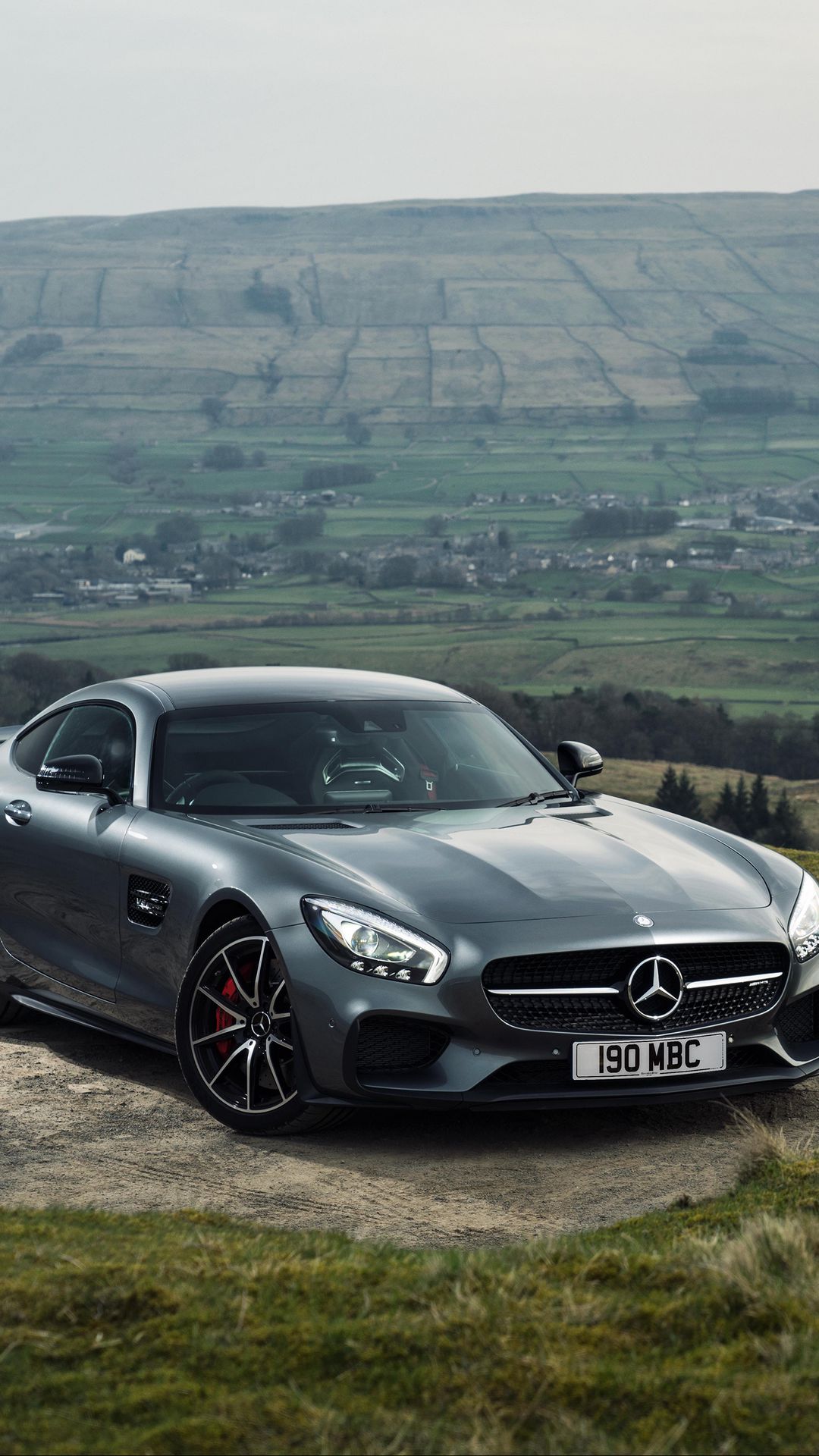 Download wallpaper 1080x1920 mercedes, amg, gt s, gray, side view ...