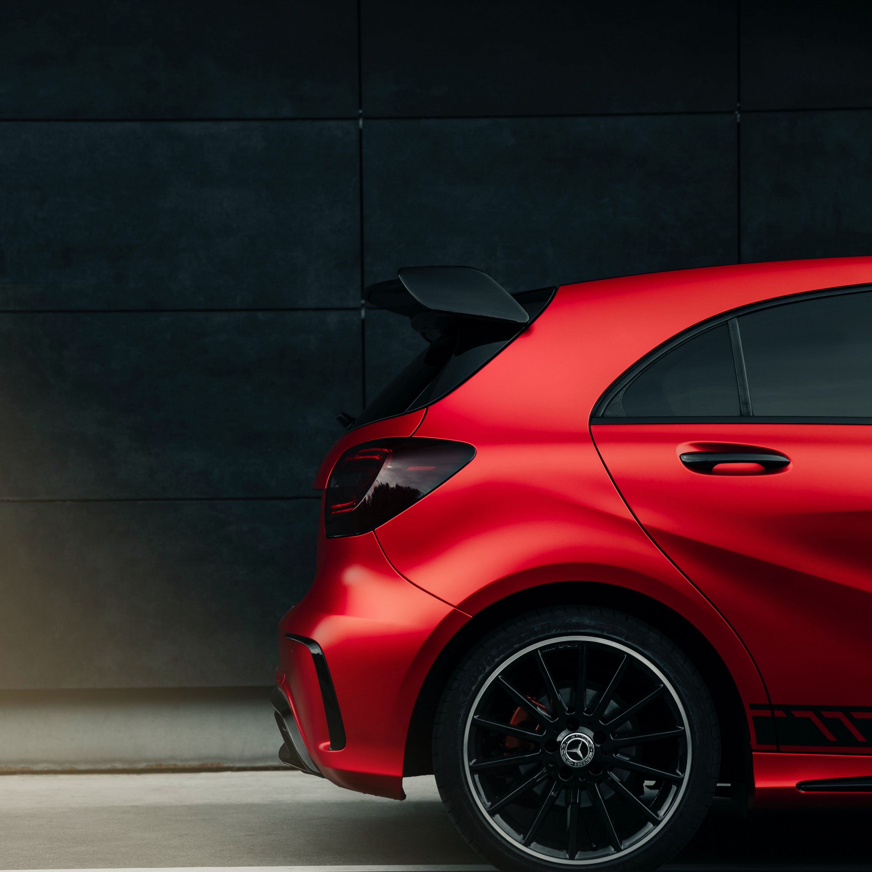 Red Mercedes Wallpaper