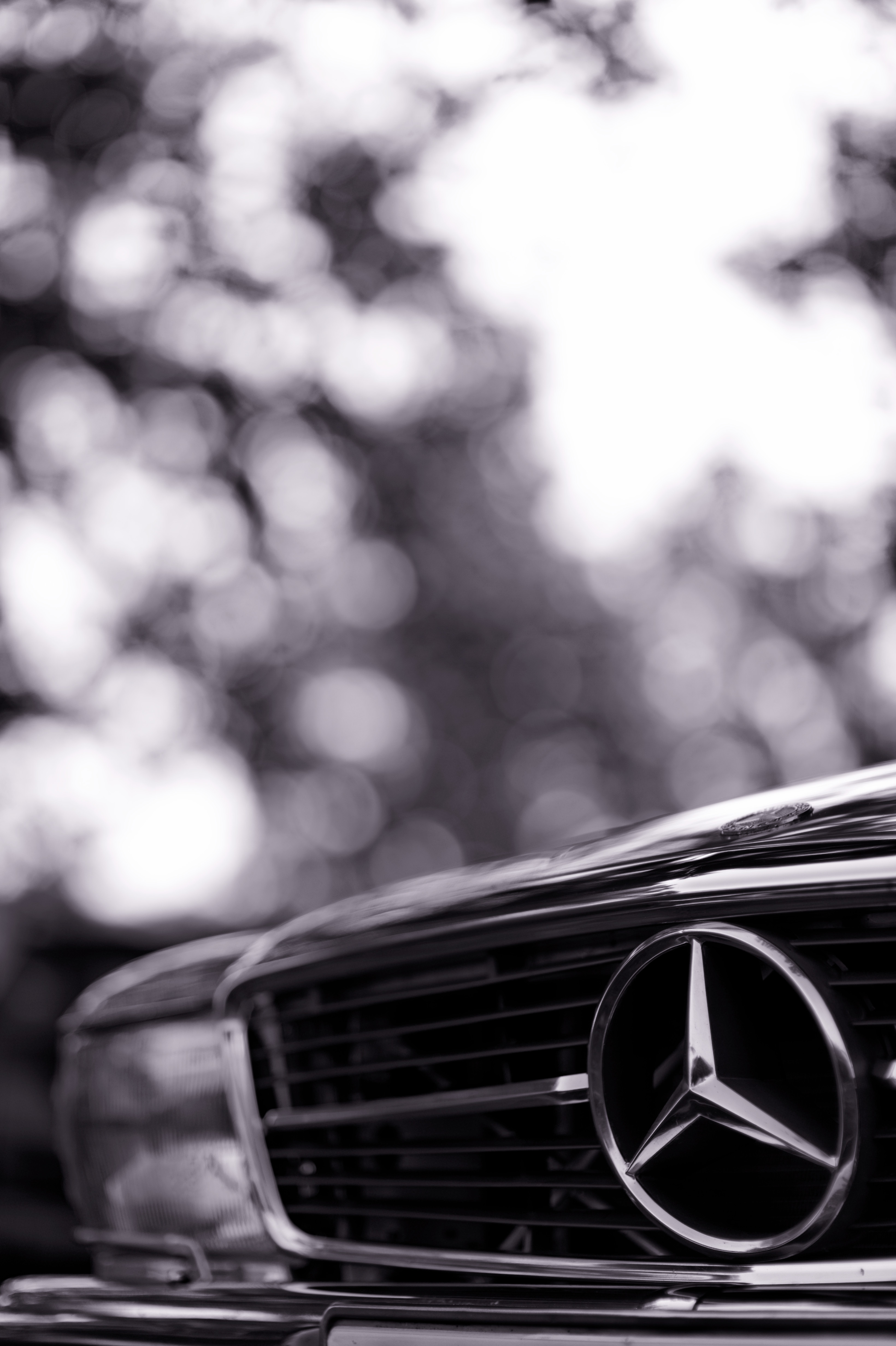 Download wallpaper 3280x4928 mercedes, car, badge hd background