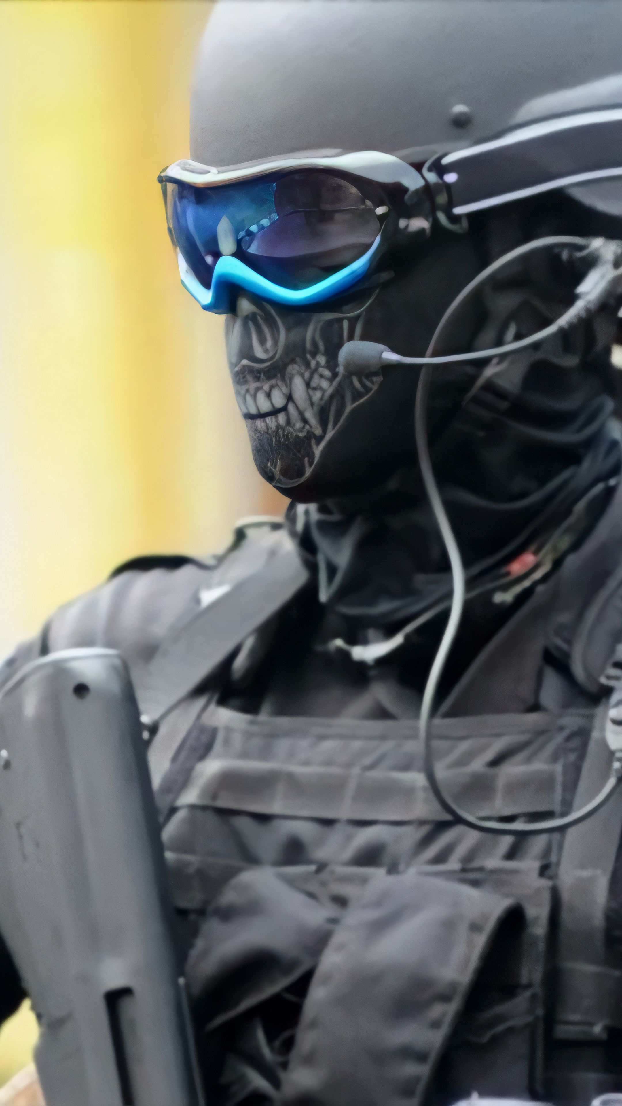 Download wallpaper 2160x3840 soldier, special forces, military, mask ...