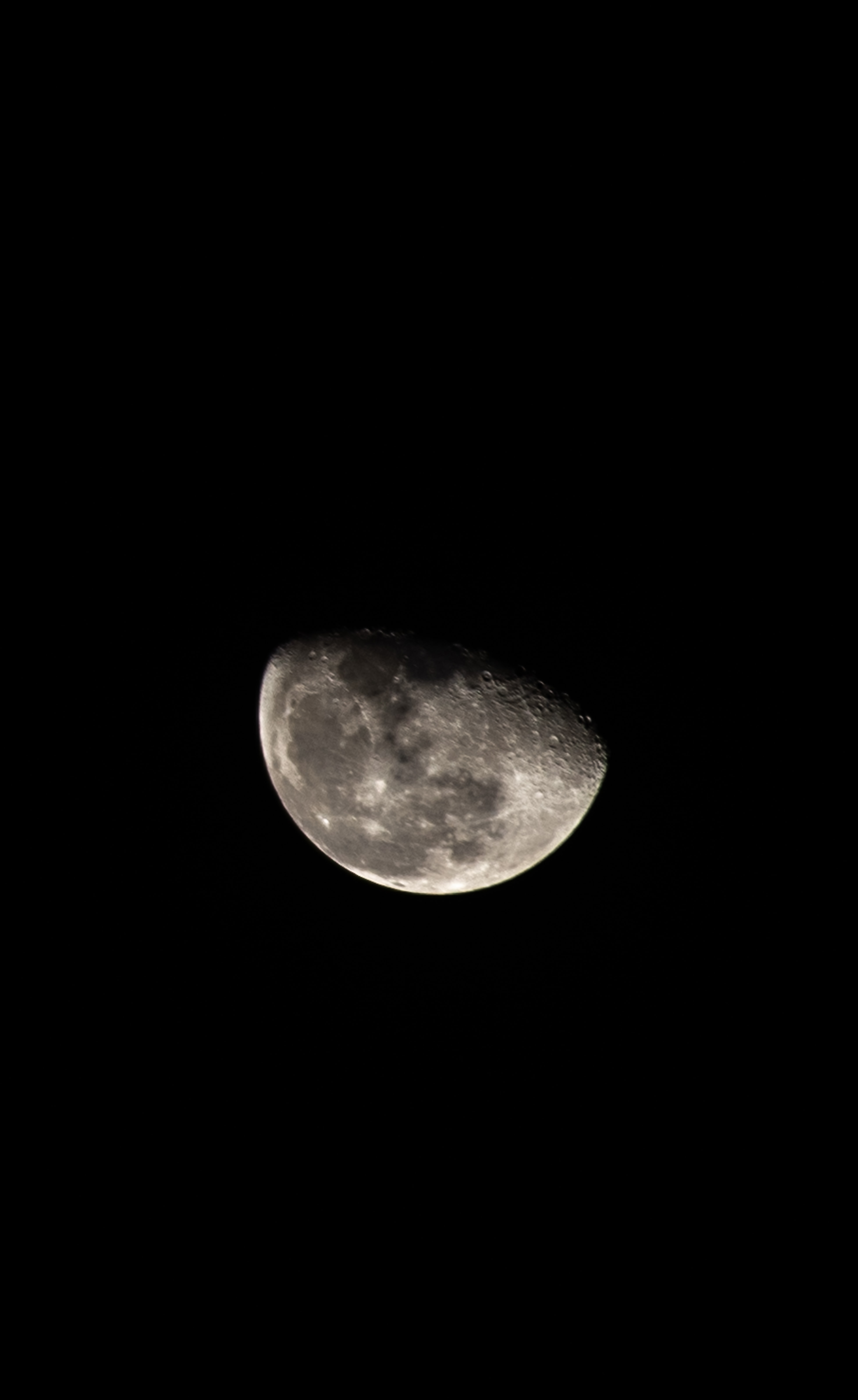 Download wallpaper 3915x6383 moon, dark, night hd background