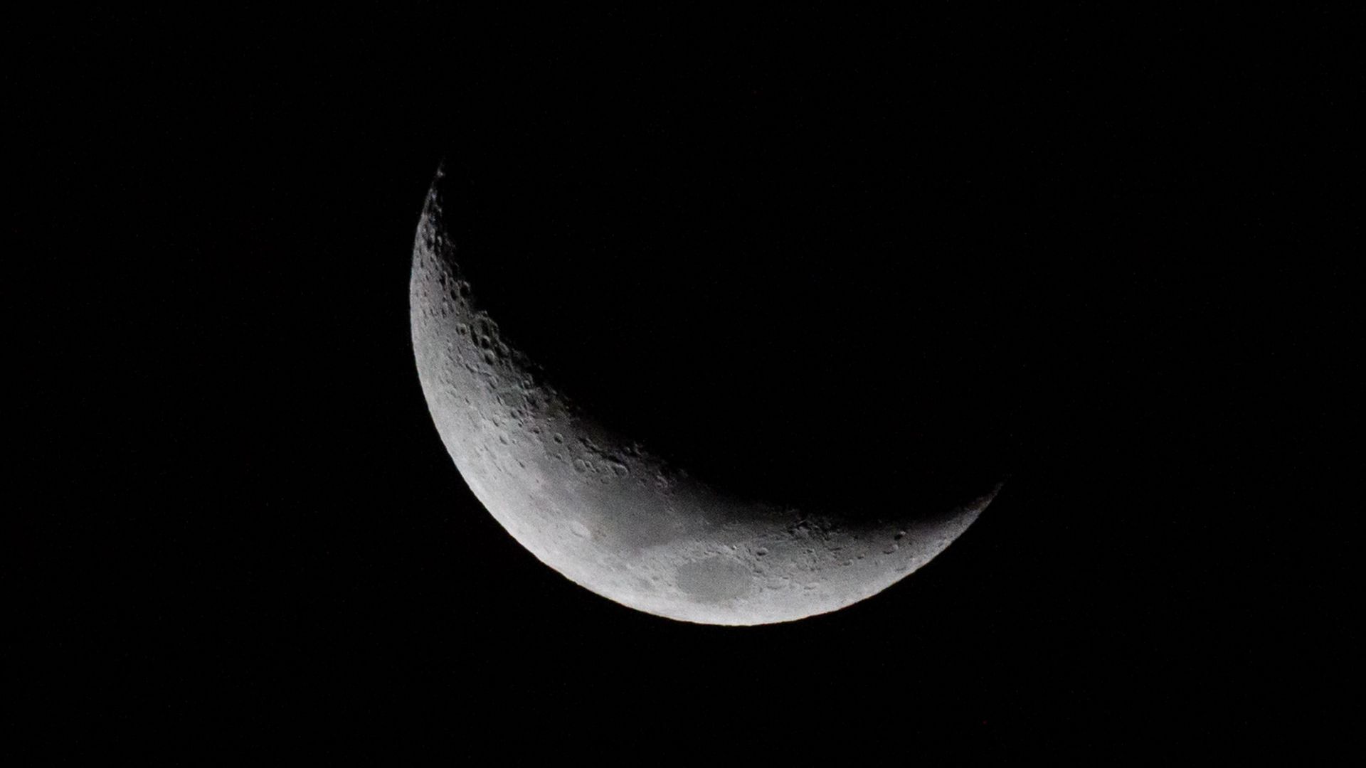 Download wallpaper 1920x1080 moon, night, black, shadow full hd, hdtv ...