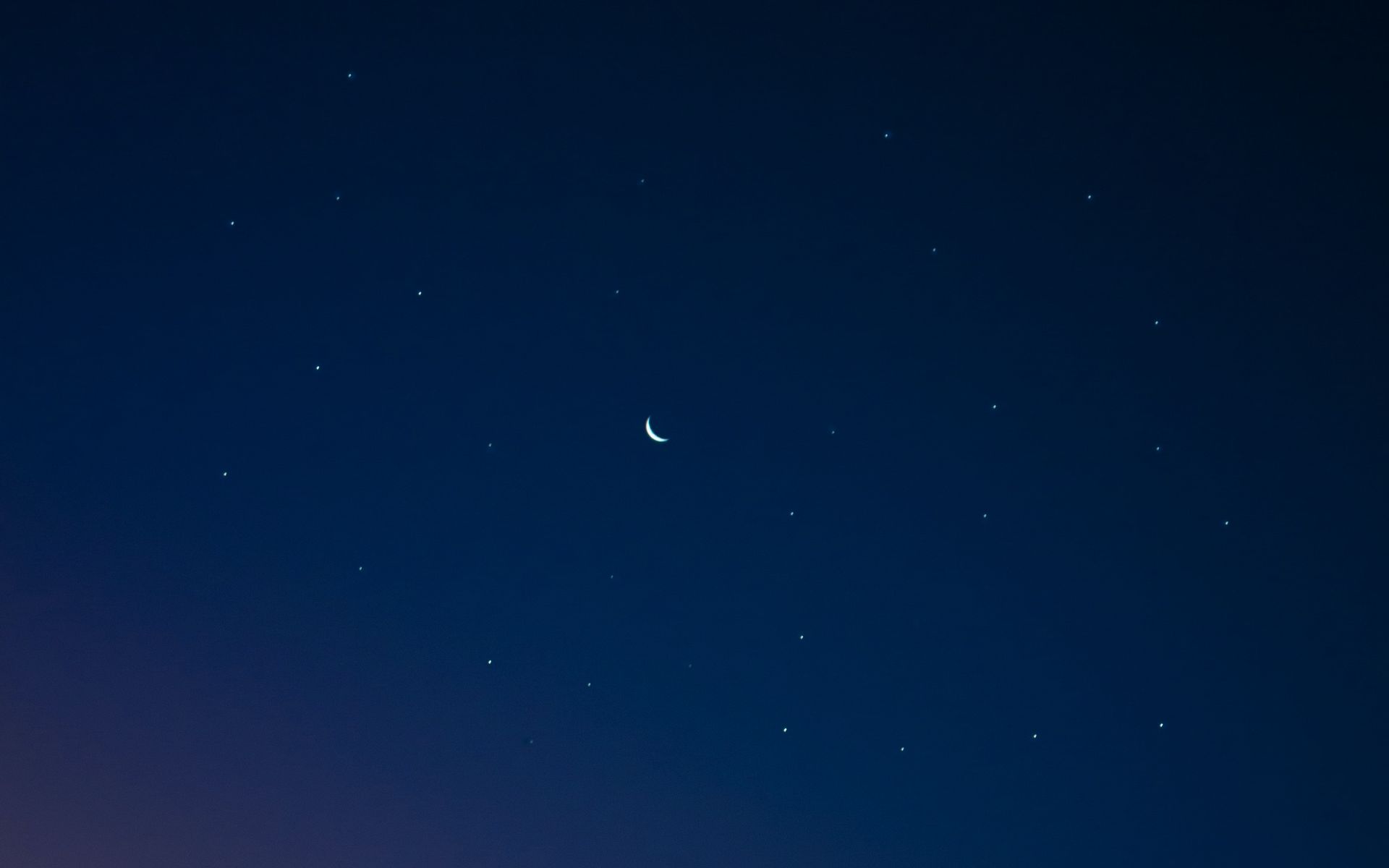 Download wallpaper 1920x1200 moon, starry sky, sky, gradient widescreen ...
