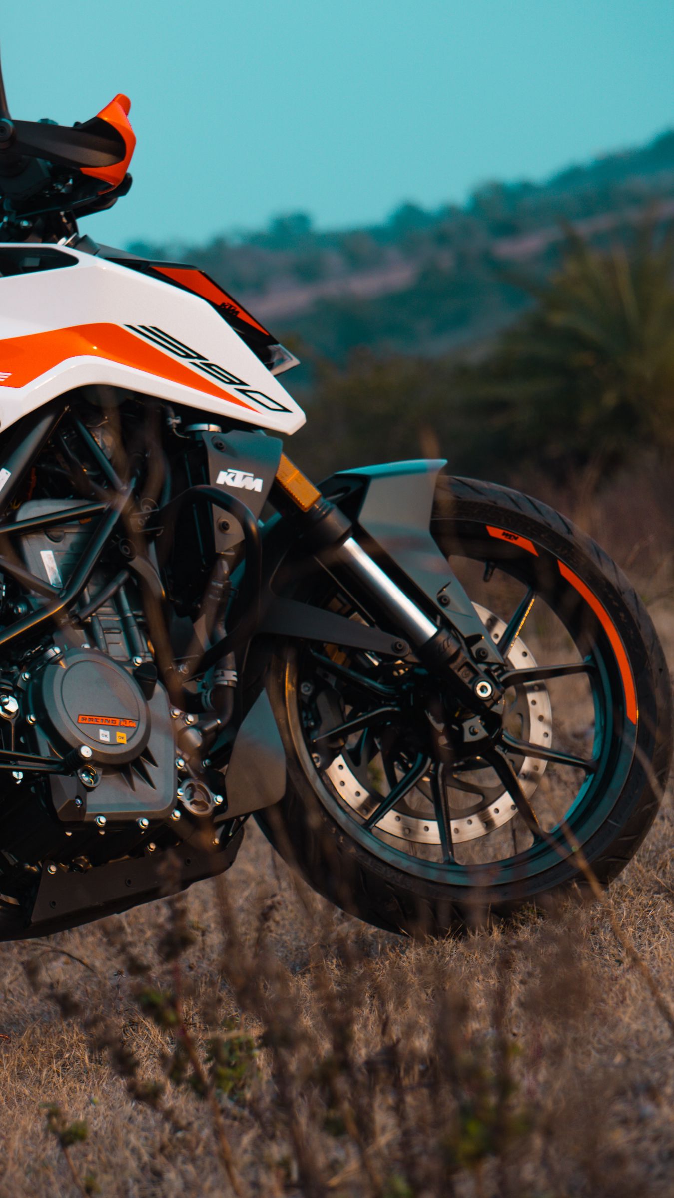 Download wallpaper 1350x2400 motorcycle, wheel, side view, motor iphone ...