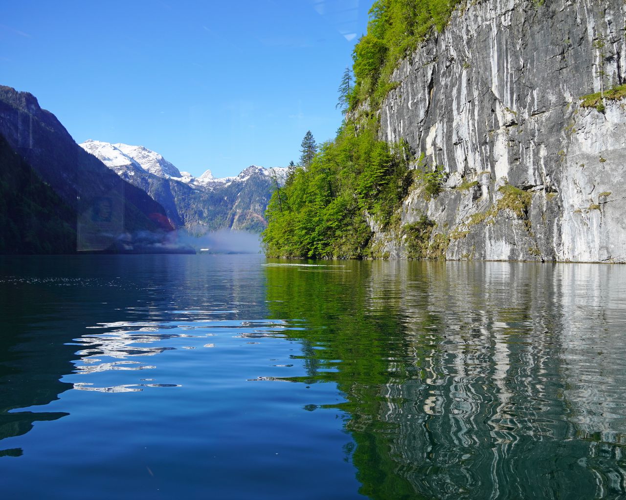 Download wallpaper 1280x1024 mountains, lake, reflection, nature ...