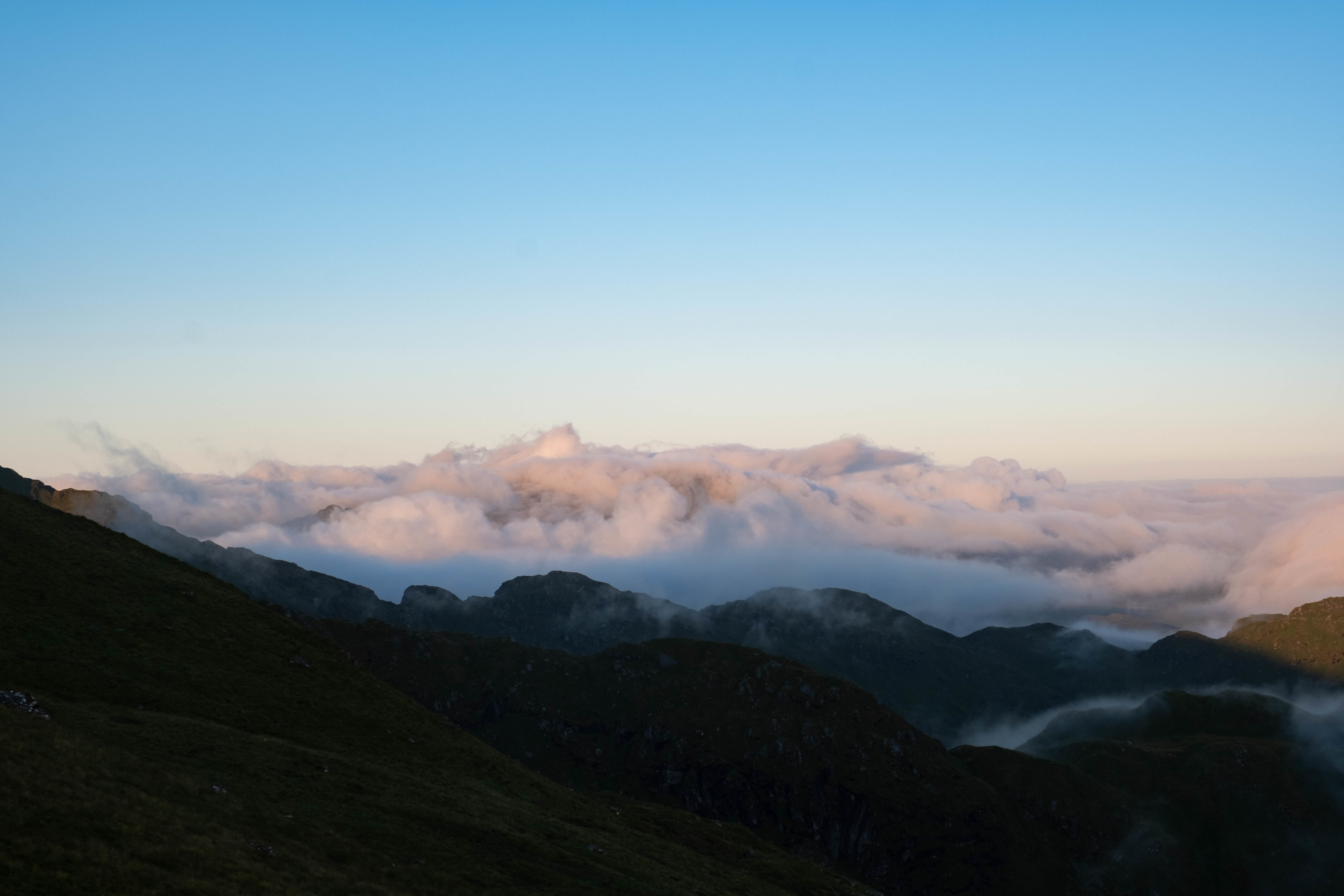 Download wallpaper 6000x4000 mountains, landscape, nature, clouds hd ...