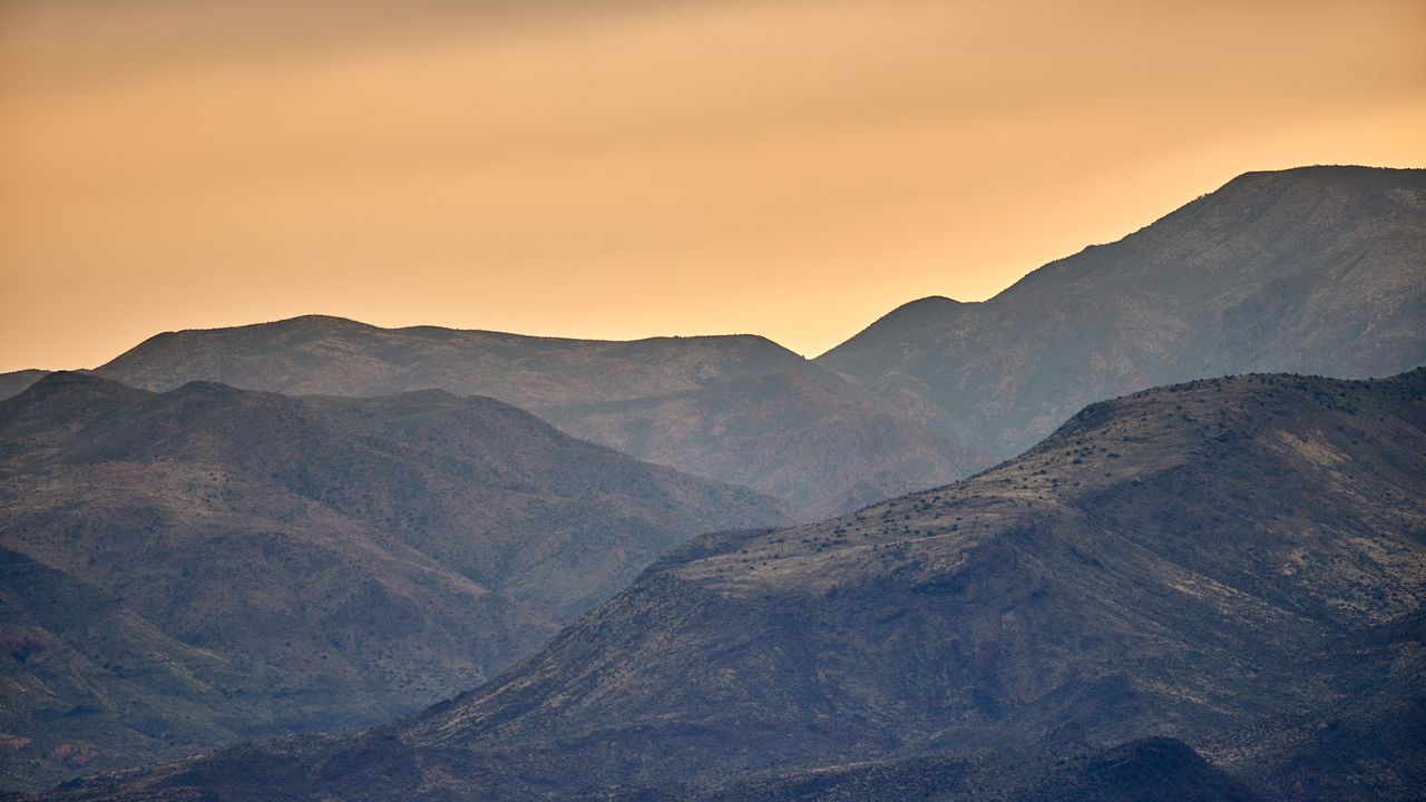Wallpaper mountains, relief, nature, landscape, twilight hd, picture, image