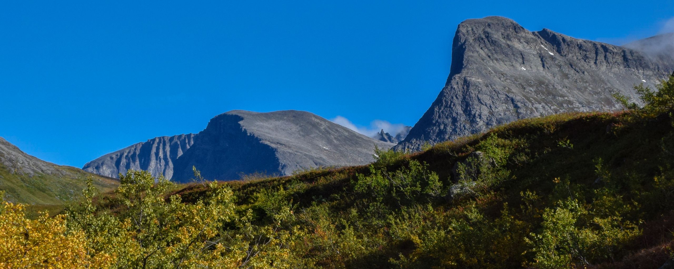 Download wallpaper 2560x1024 mountains, river, stones, nature ...