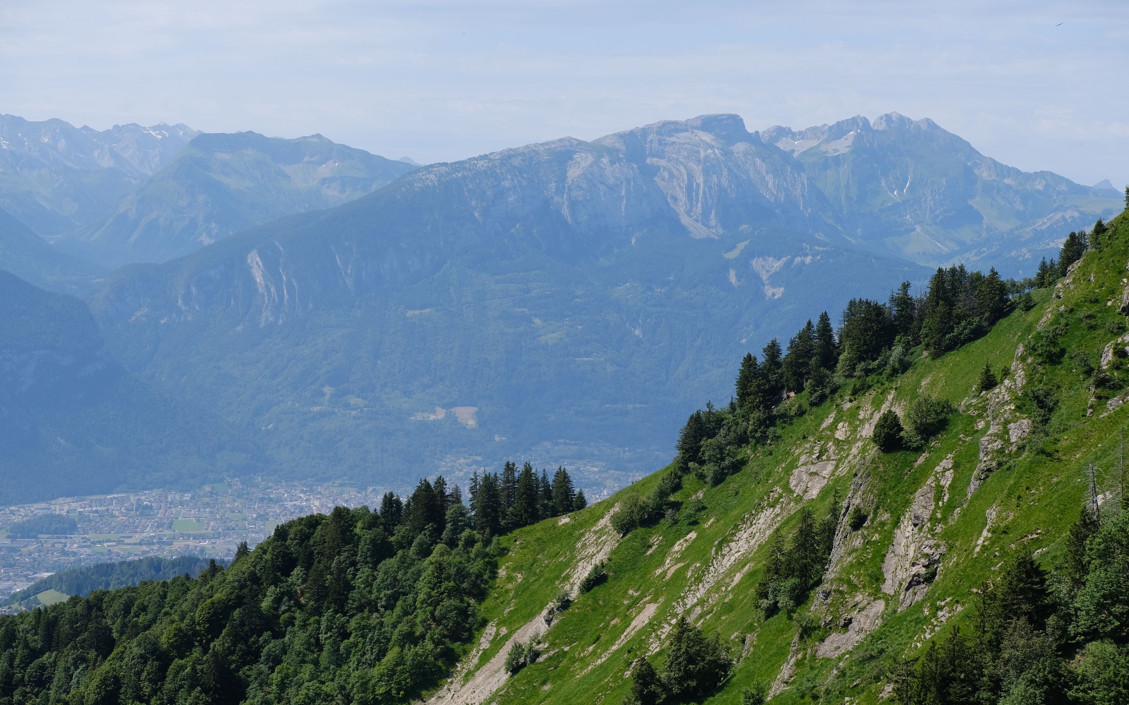 Download wallpaper 3840x2400 mountains, rocks, trees, landscape, slope ... Download wallpaper 3840x2400 mountains, rocks, trees, landscape, slope ...