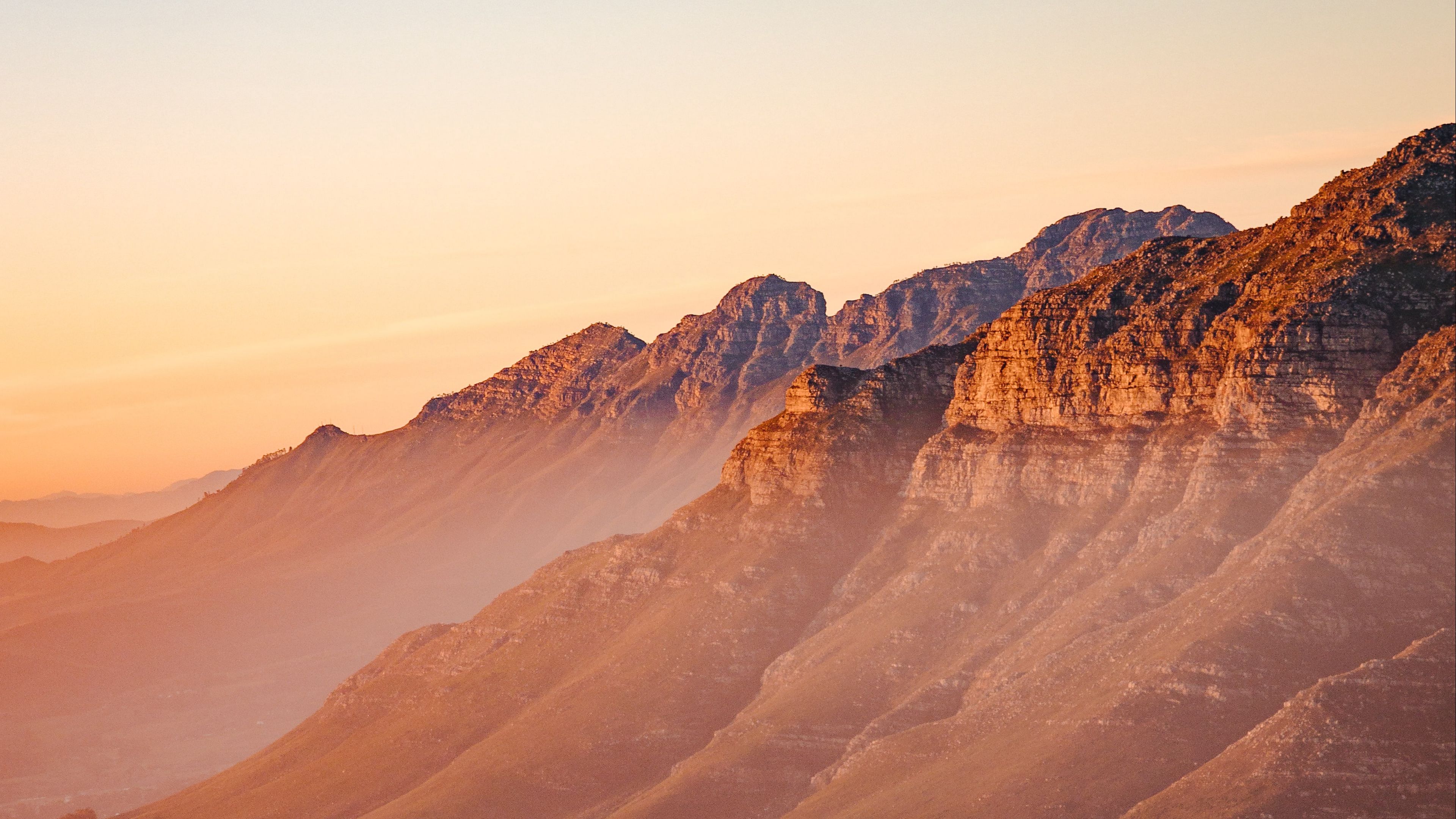 Download wallpaper 3840x2160 mountains, slope, forest, trees, fog 4k ...