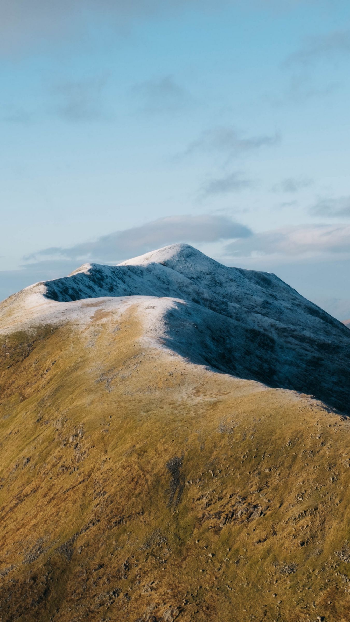 Download wallpaper 1350x2400 mountains, slope, relief, landscape iphone ...