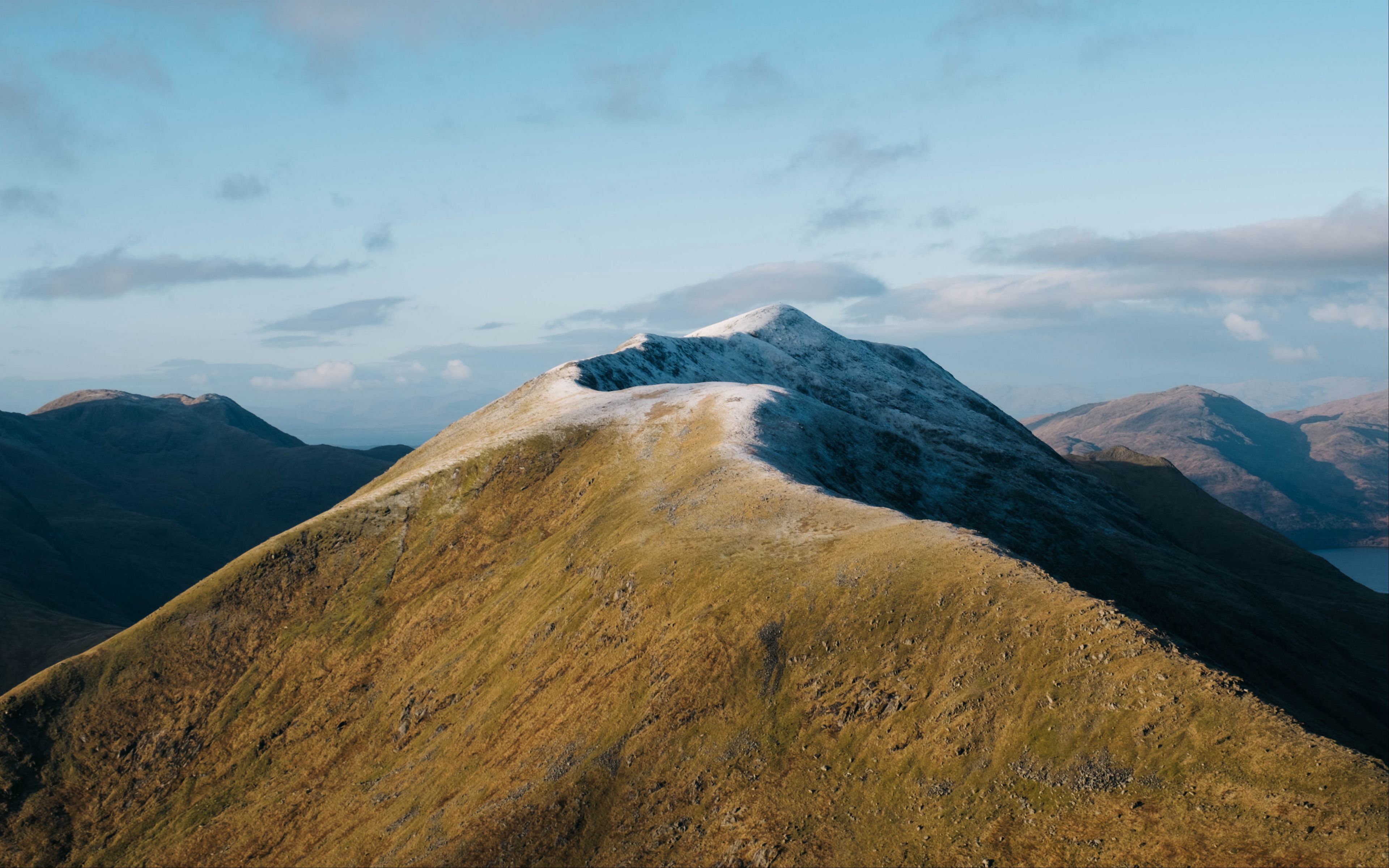 Download wallpaper 3840x2400 mountains, slope, relief, landscape 4k ...