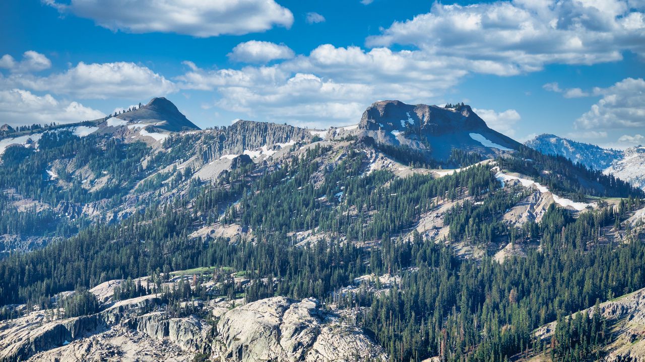 Wallpaper mountains, trees, relief, nature, landscape hd, picture, image