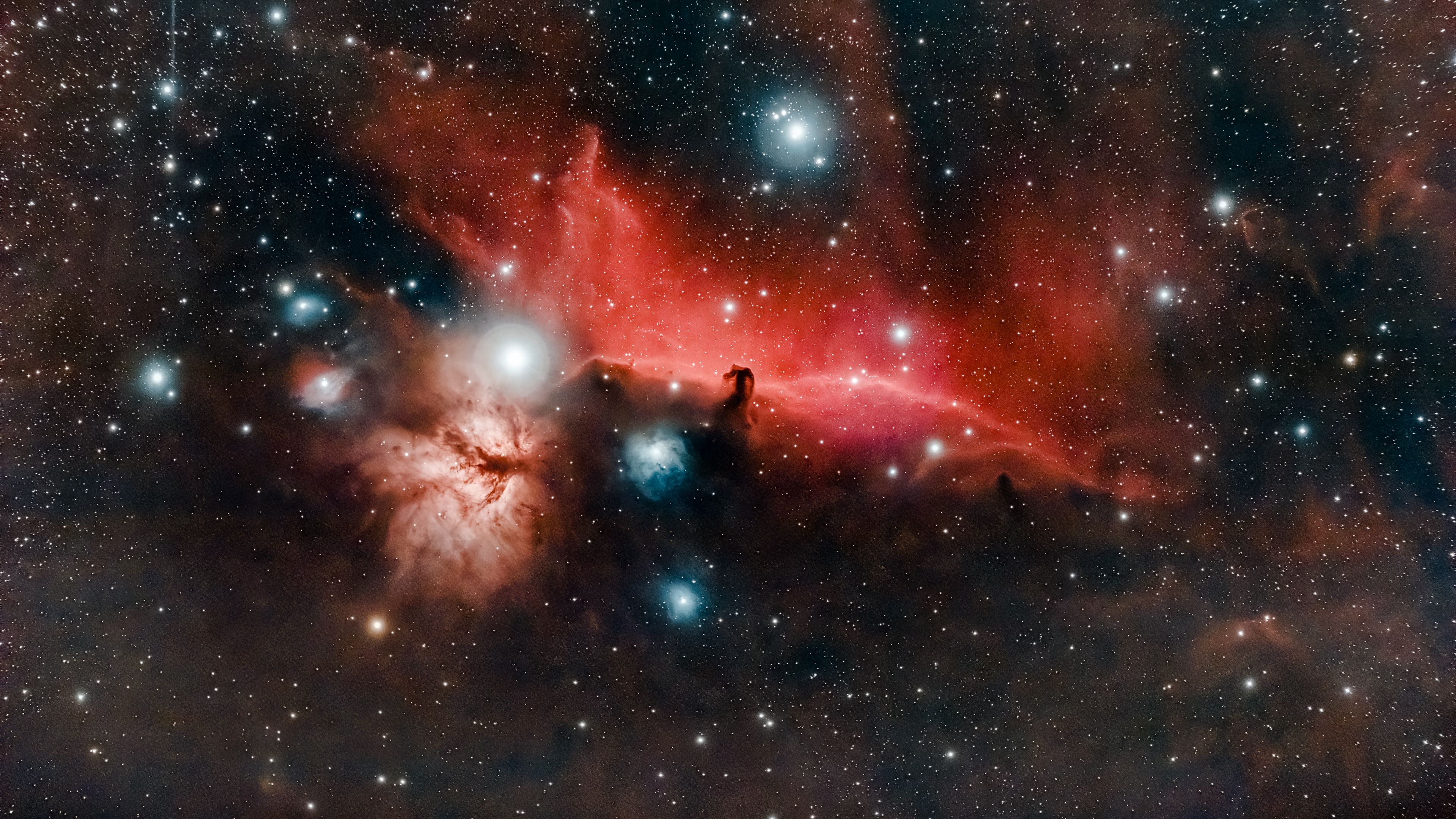 Download wallpaper 3840x2160 nebula, galaxy, stars, constellations ...