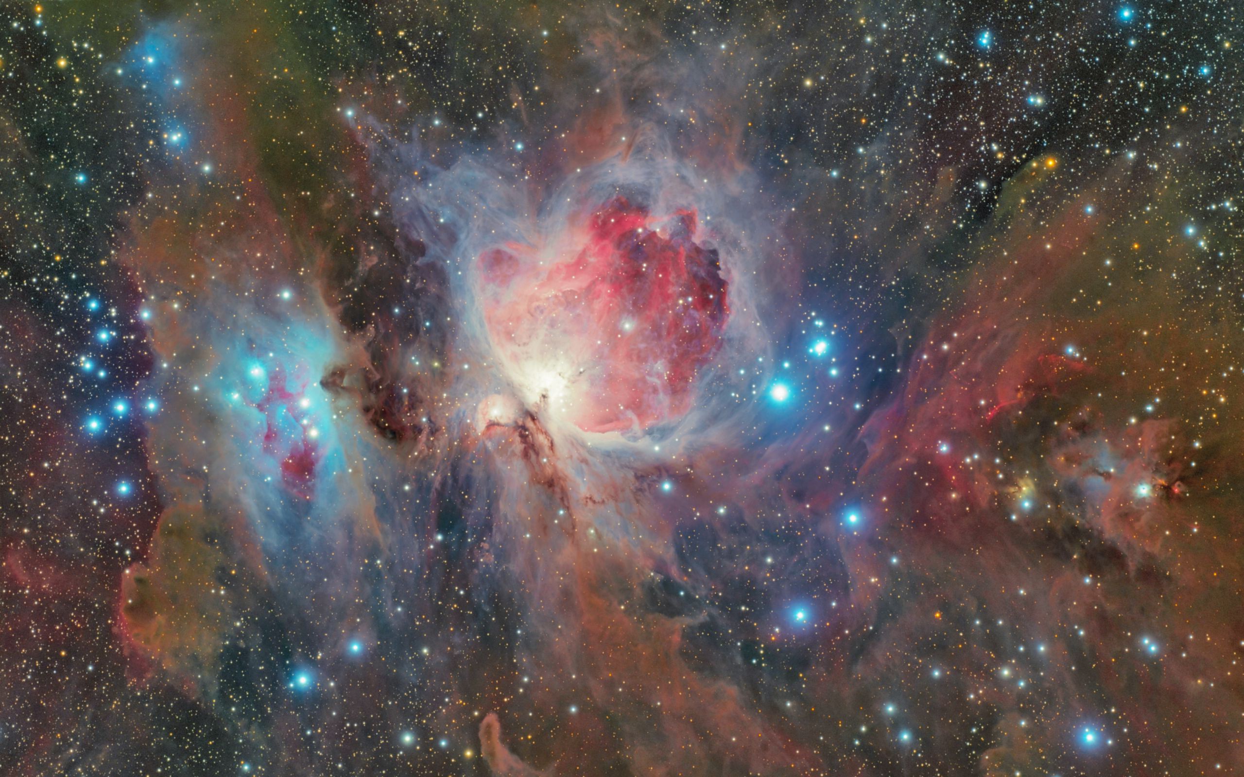 Download wallpaper 2560x1600 orion nebula, nebula, galaxy, stars, space ...