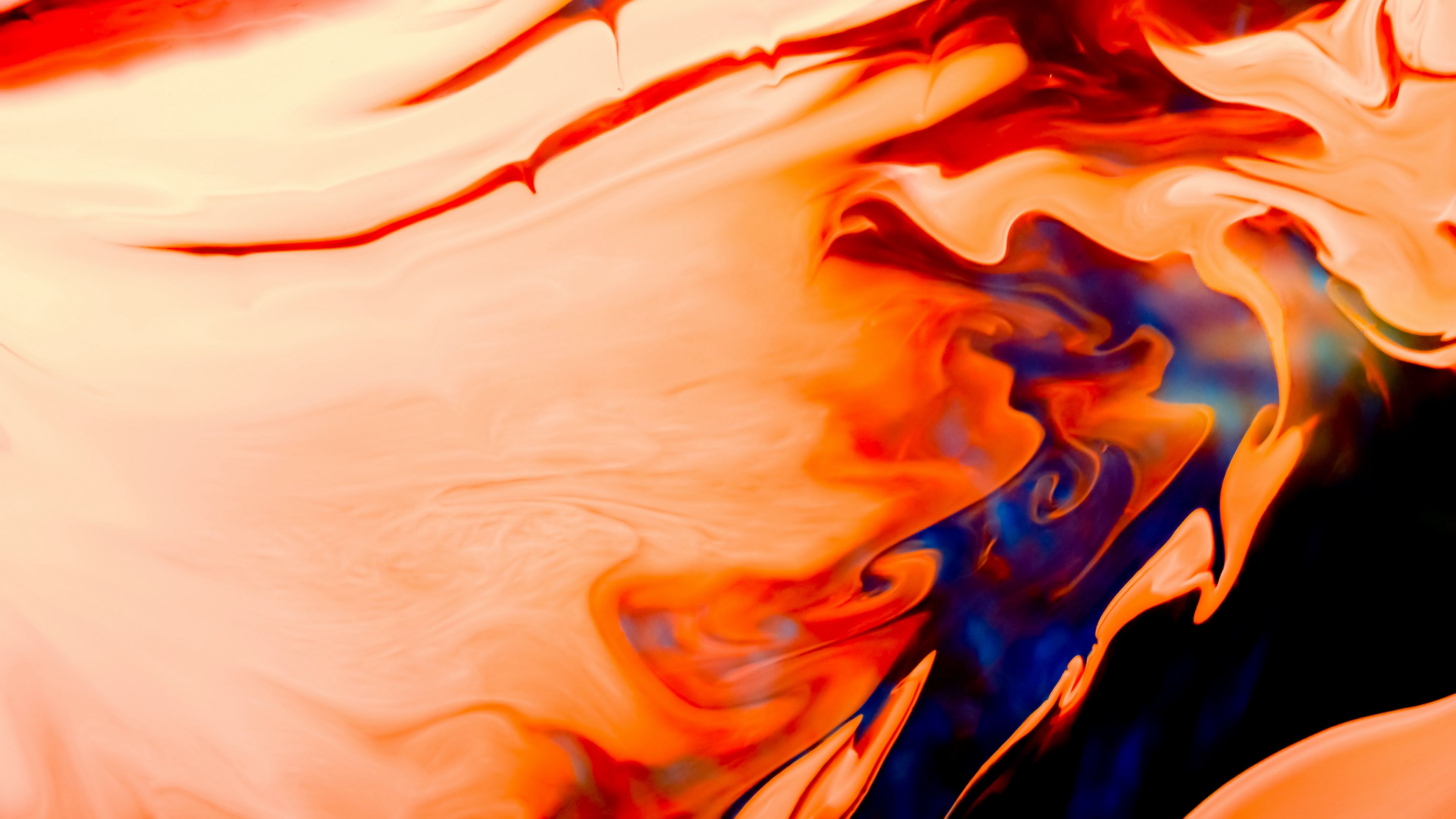 Download wallpaper 3840x2160 paint, liquid, distortion, stains ...