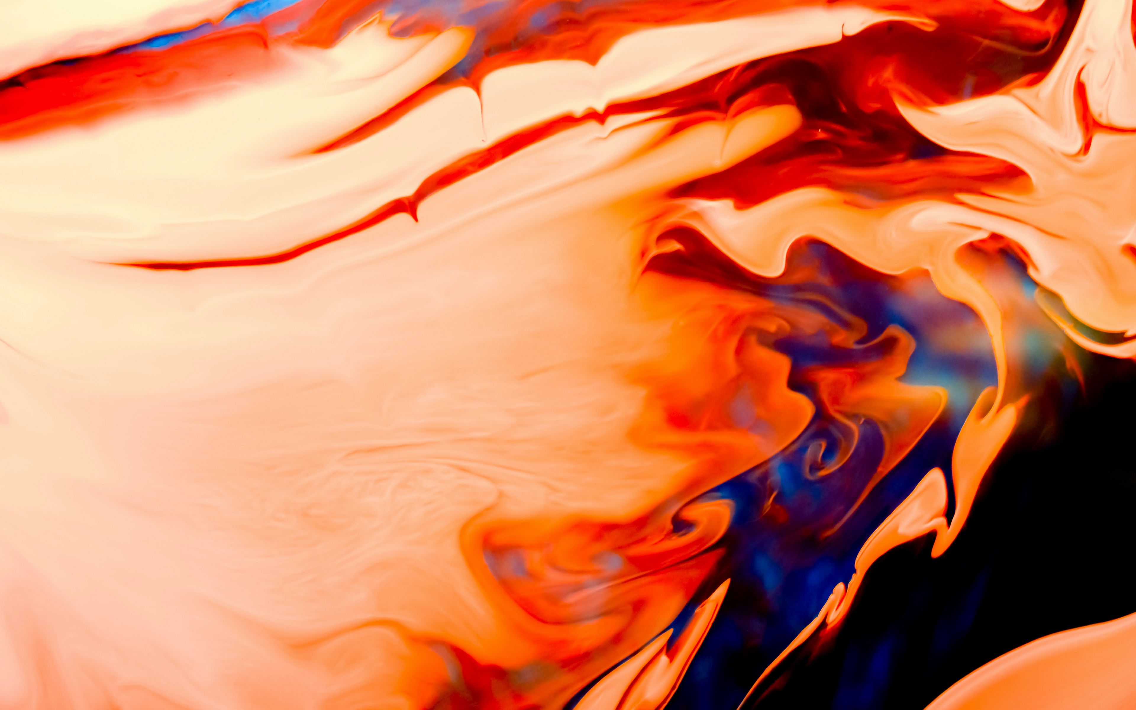 Download wallpaper 3840x2400 paint, liquid, distortion, stains ...