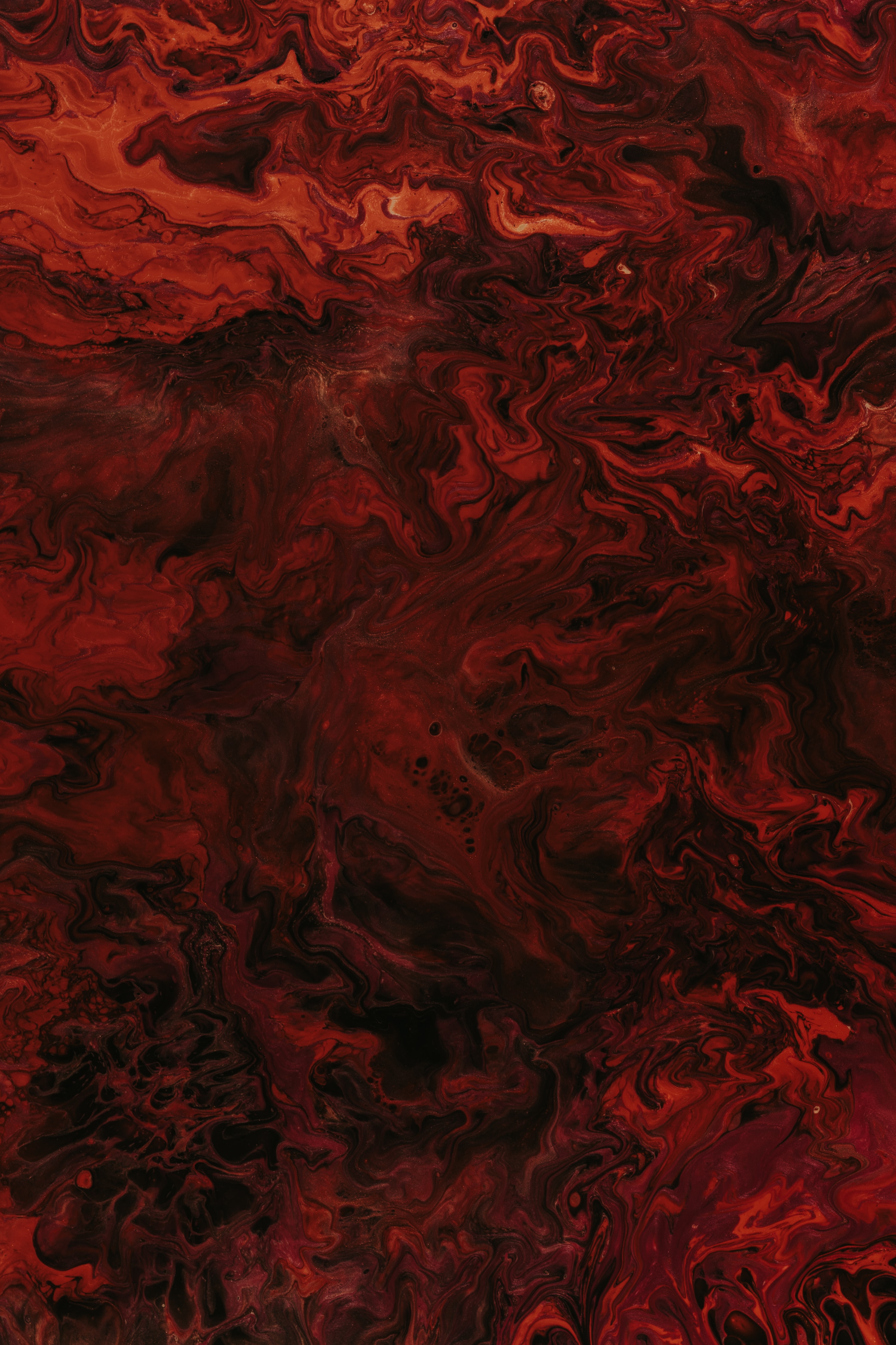 Download wallpaper 3000x4500 paint, stains, distortion, red hd background