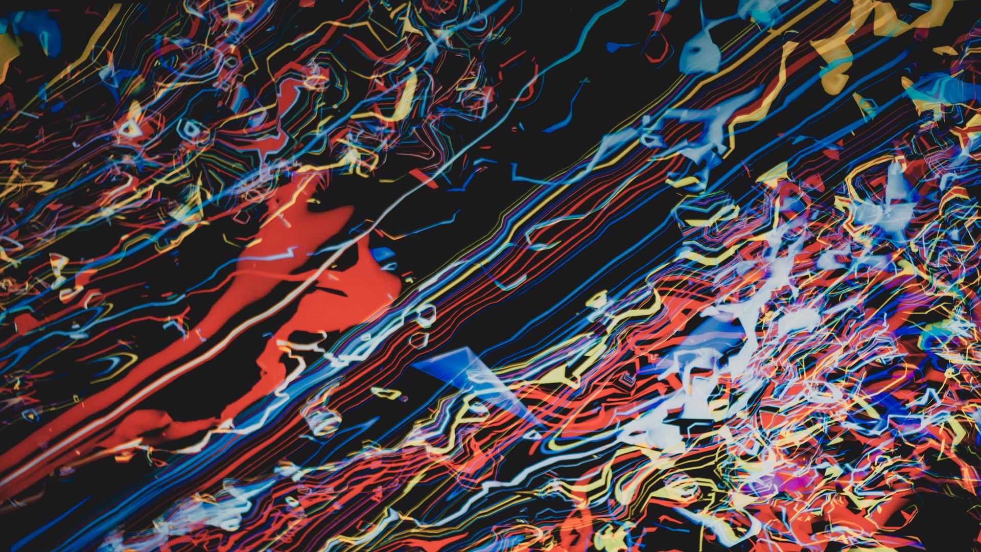 Download wallpaper 1920x1080 paint, stains, stripes, colorful ...