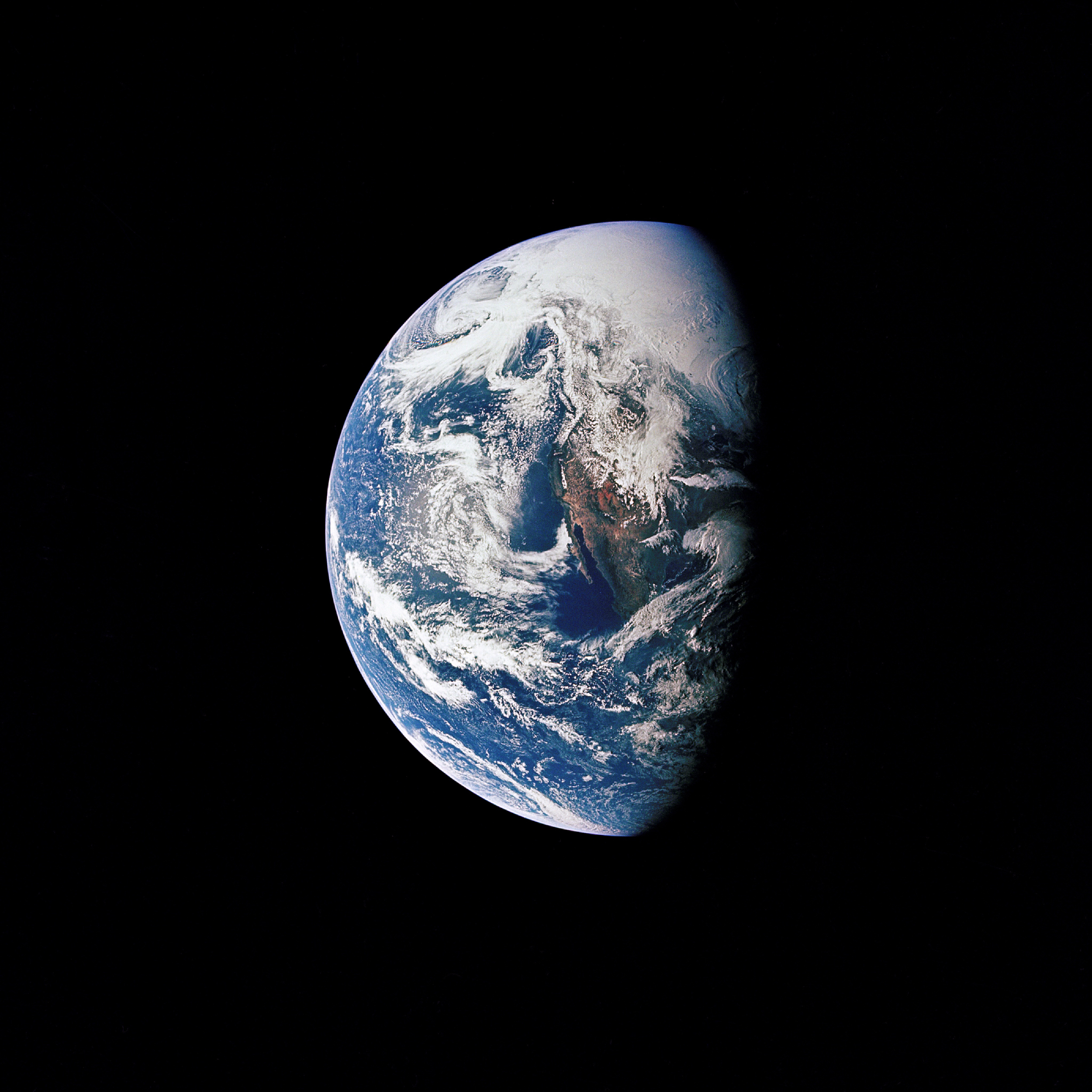 Download wallpaper 2500x2500 planet, earth, space hd background