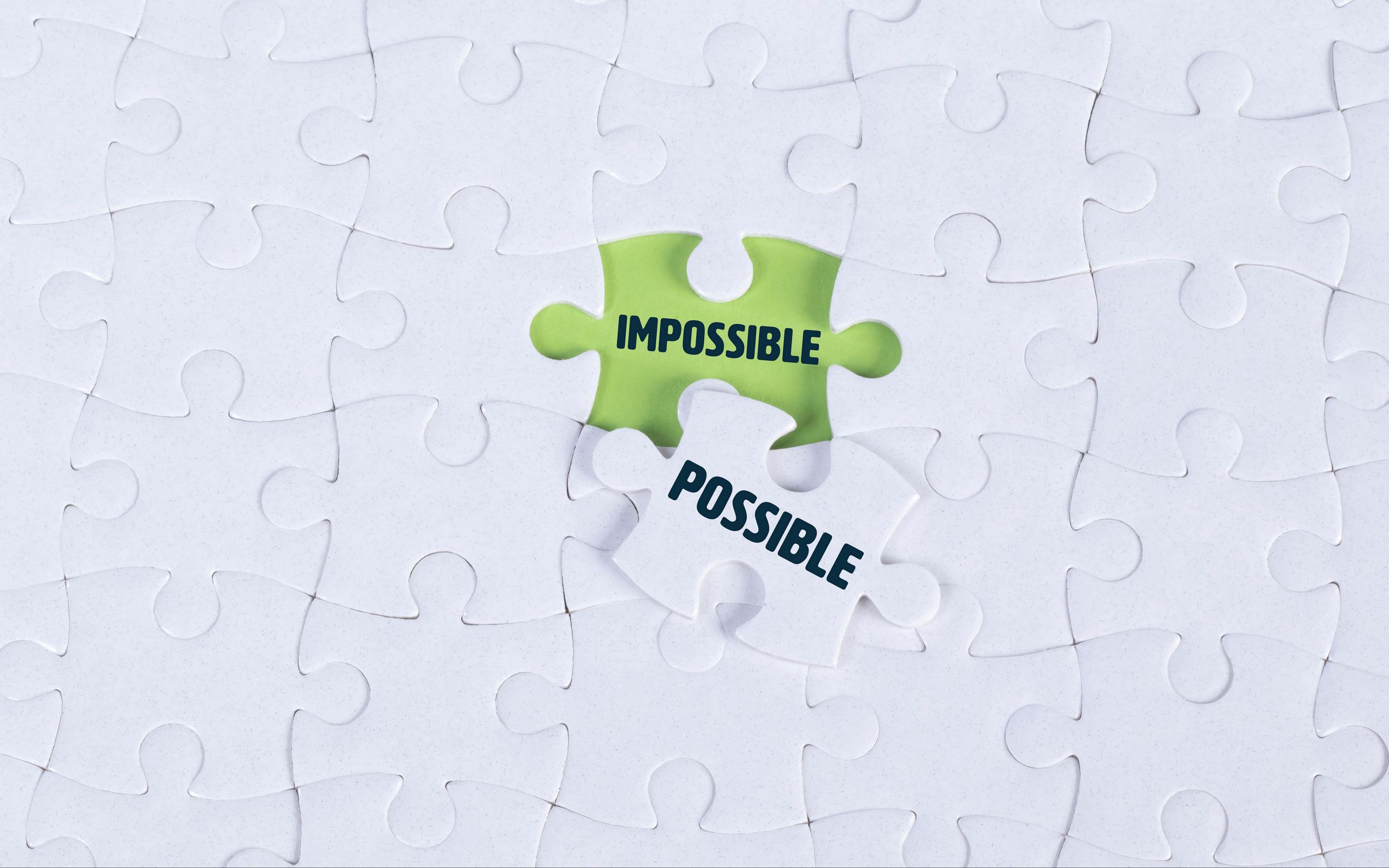 Download wallpaper 2560x1600 possible, impossible, puzzle, words ...