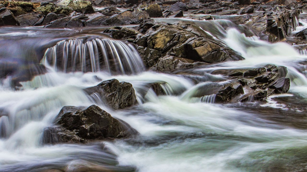 Wallpaper river, body of water, water, stones, nature hd, picture, image