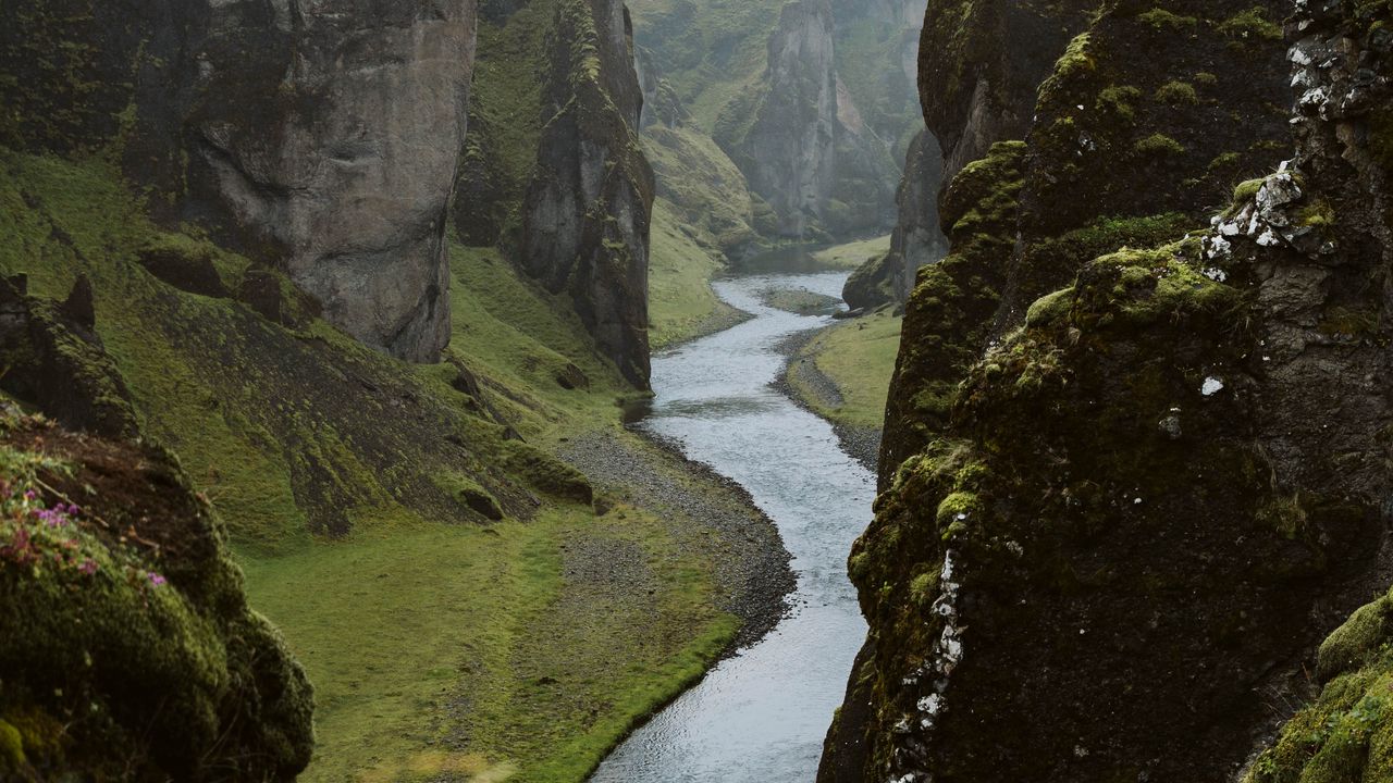 Wallpaper river, rocks, landscape, nature hd, picture, image