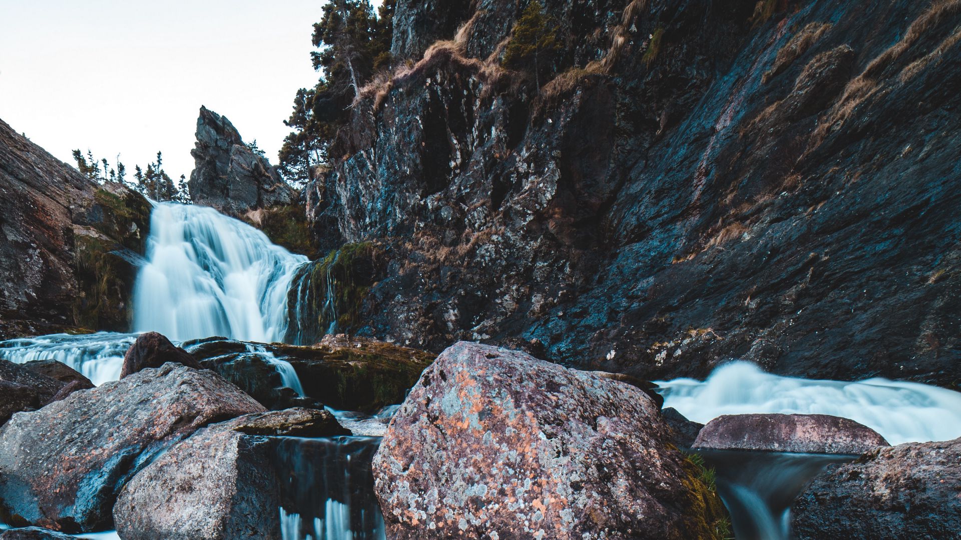 Download wallpaper 1920x1080 river, stream, stones, rocks, water full ...