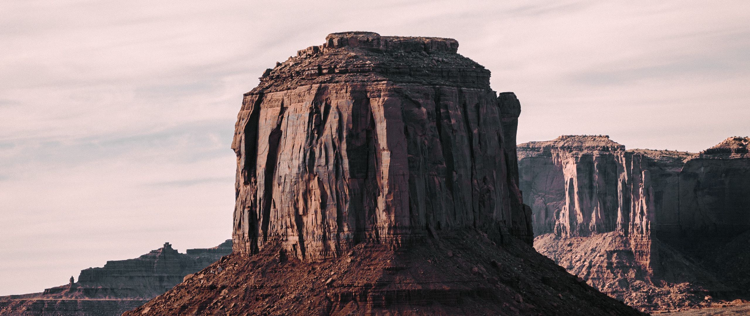 Download wallpaper 2560x1080 rock, stone, cliff, sky dual wide 1080p hd ...