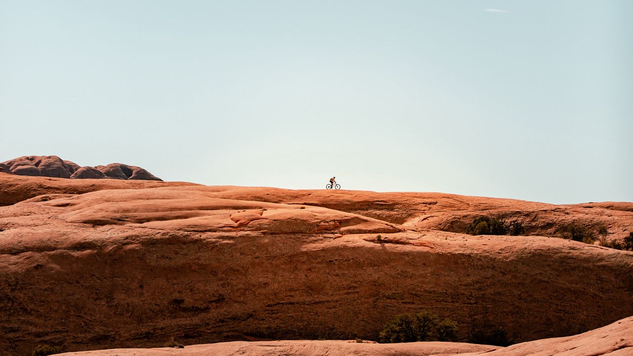 Wallpaper rock, stone, silhouette, minimalism hd, picture, image