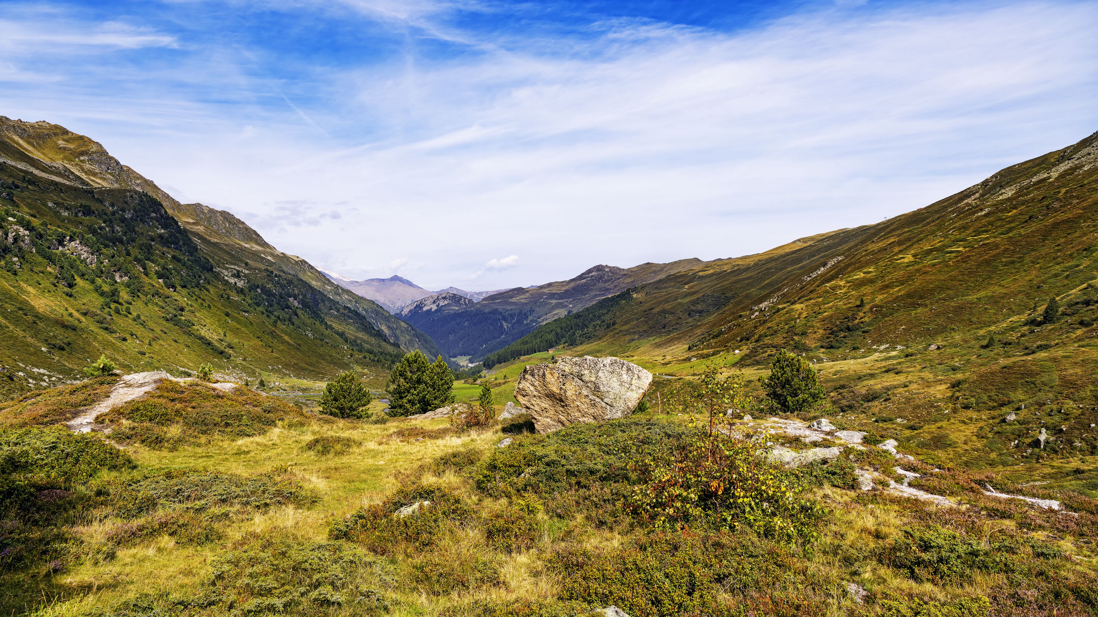 Download wallpaper 3840x2160 rock, valley, landscape, nature, mountains ...