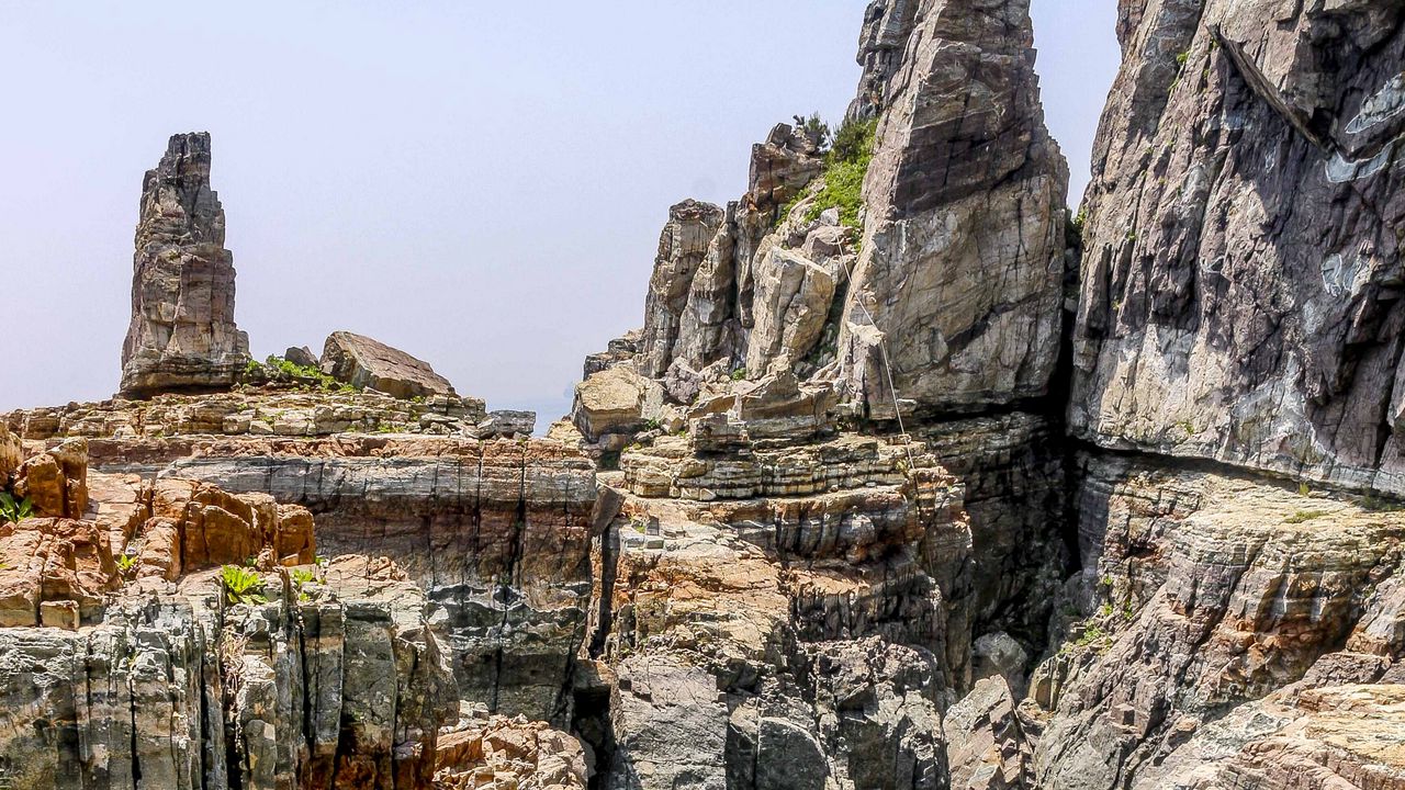 Wallpaper rocks, gorge, river hd, picture, image