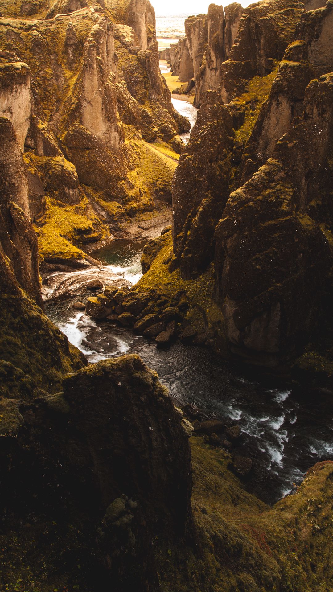 Download wallpaper 1080x1920 rocks, river, gorge, relief samsung galaxy ...