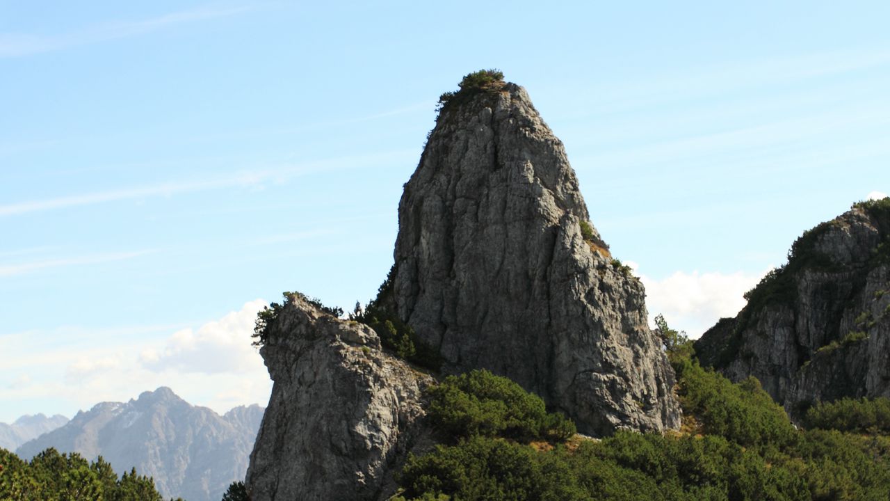Wallpaper rocks, trees, landscape, nature hd, picture, image