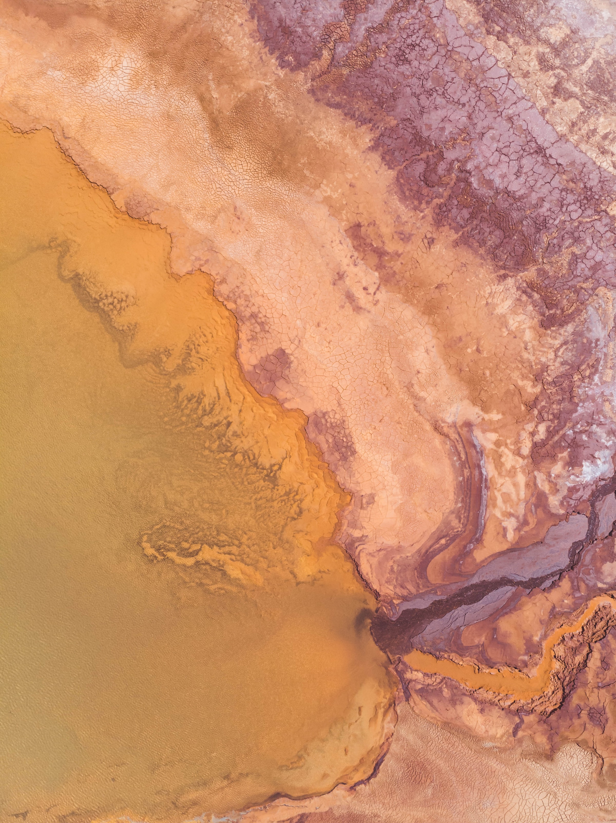 Download wallpaper 2400x3204 sand, aerial view, relief, texture hd ...