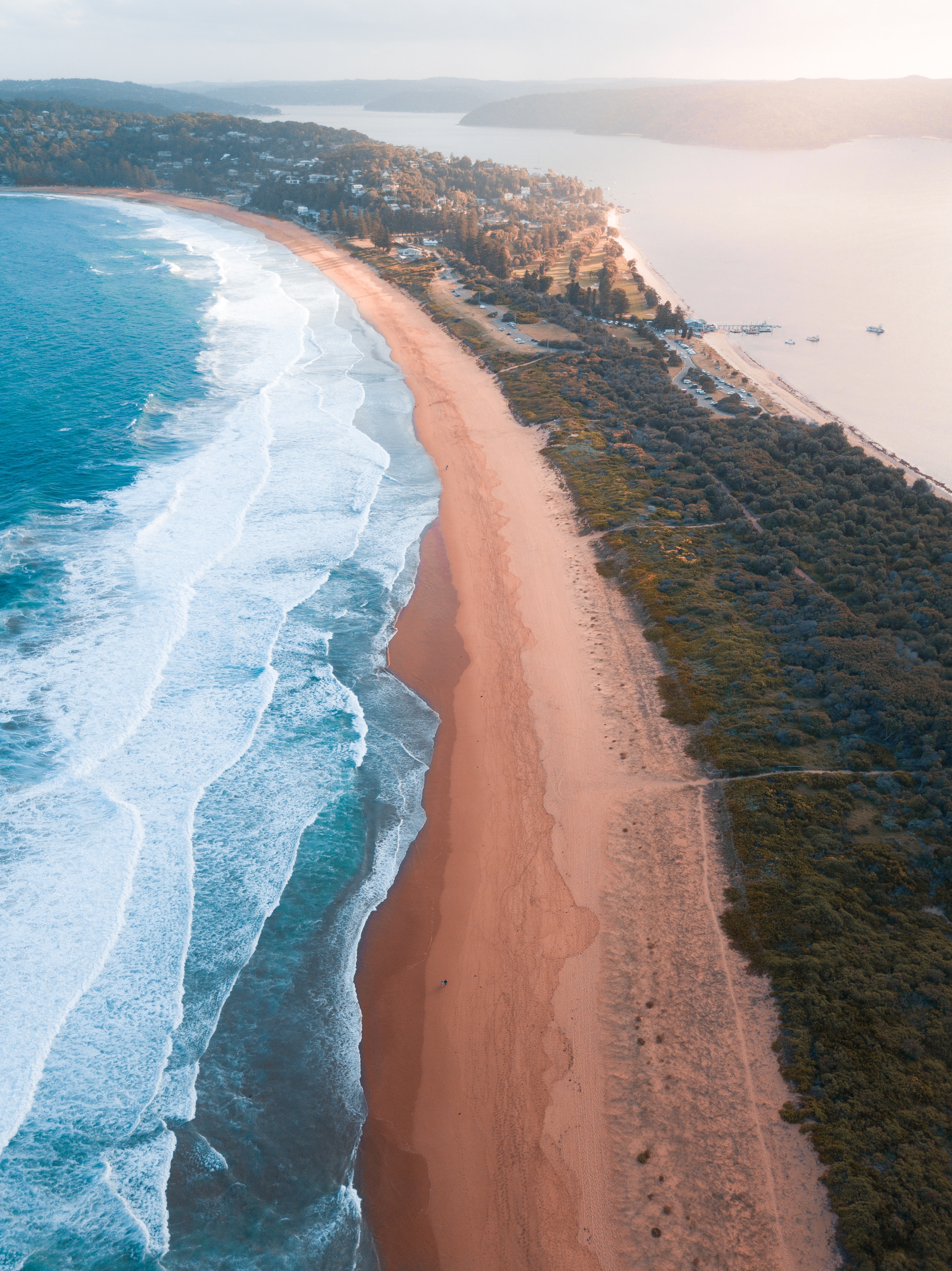 Download wallpaper 2120x2829 sea, beach, aerial view, bay, coast hd ...