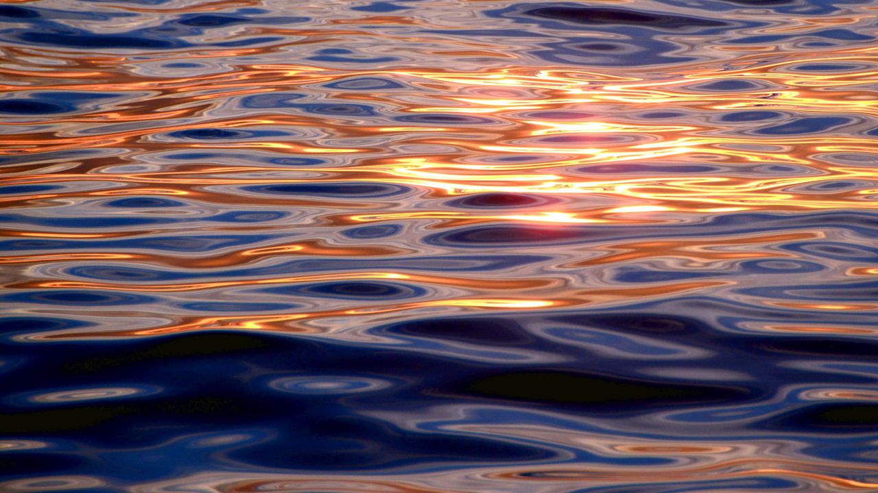 Wallpaper sea, waves, glare, water hd, picture, image
