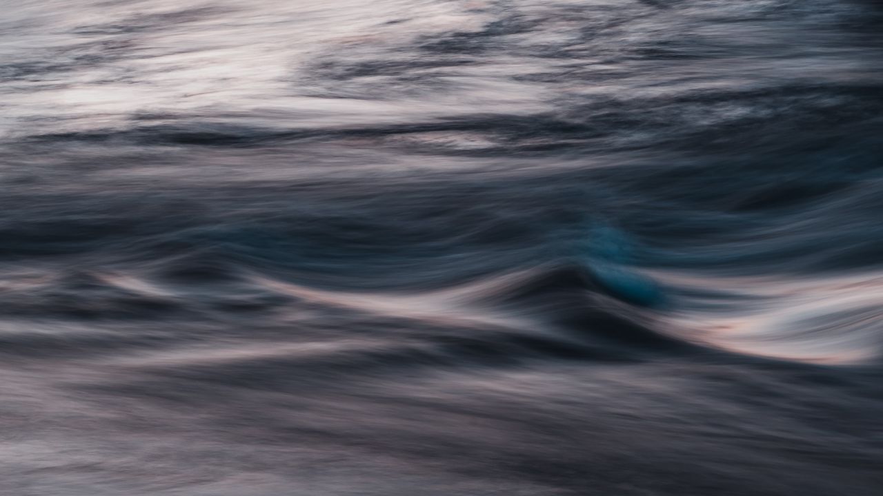 Wallpaper sea, waves, ripples, water hd, picture, image