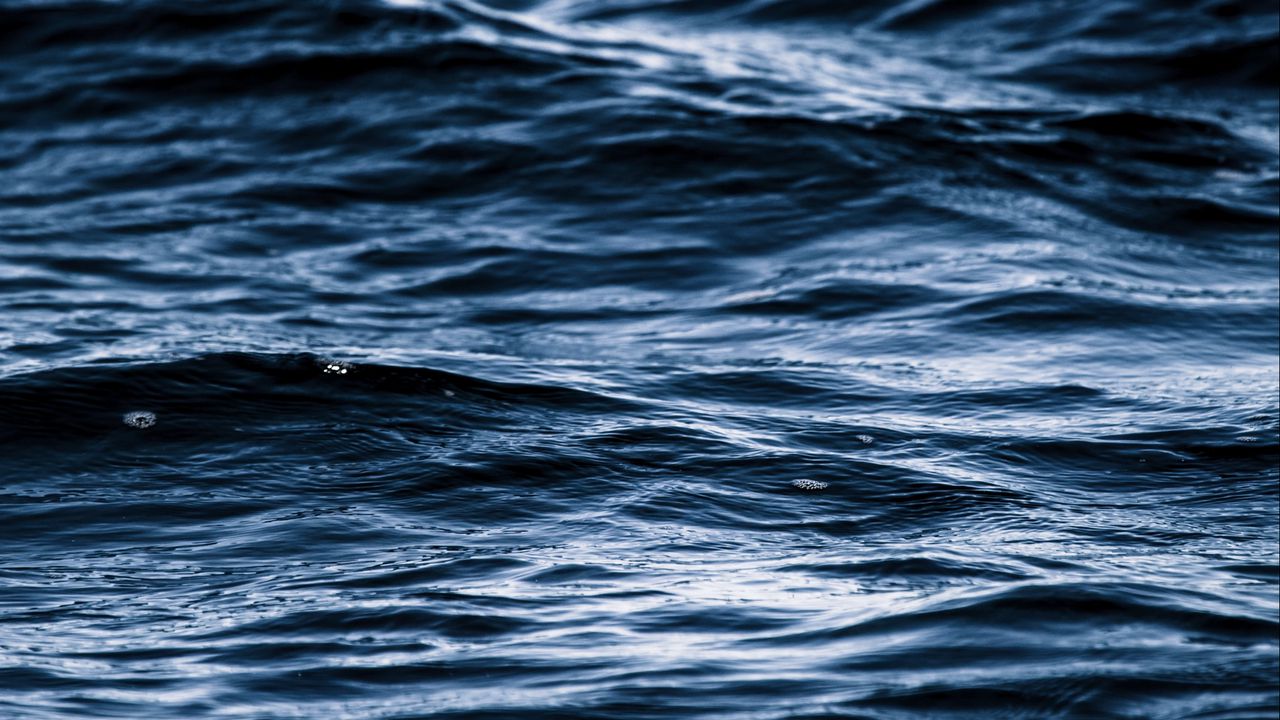 Wallpaper sea, waves, water, ripples hd, picture, image