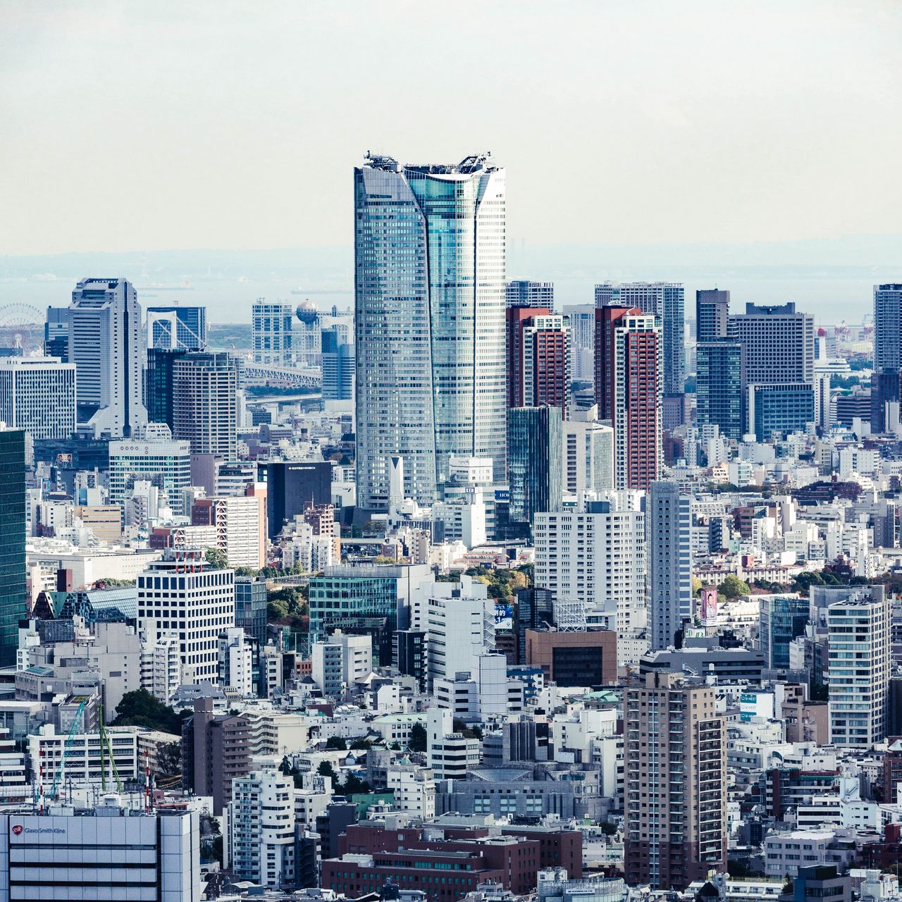 Download wallpaper 1280x1280 shinjuku, japan, skyscrapers, buildings ...