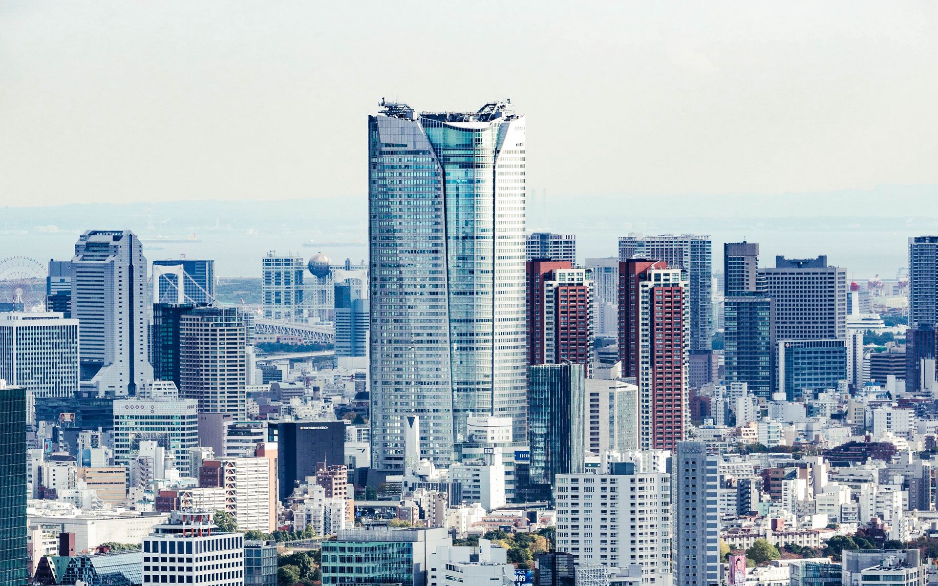 Download wallpaper 1920x1200 shinjuku, japan, skyscrapers, buildings ...