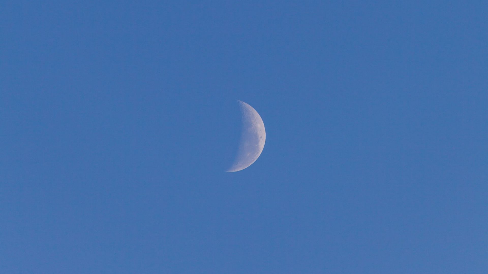 Download wallpaper 1920x1080 sky, moon, dusk, evening full hd, hdtv ...