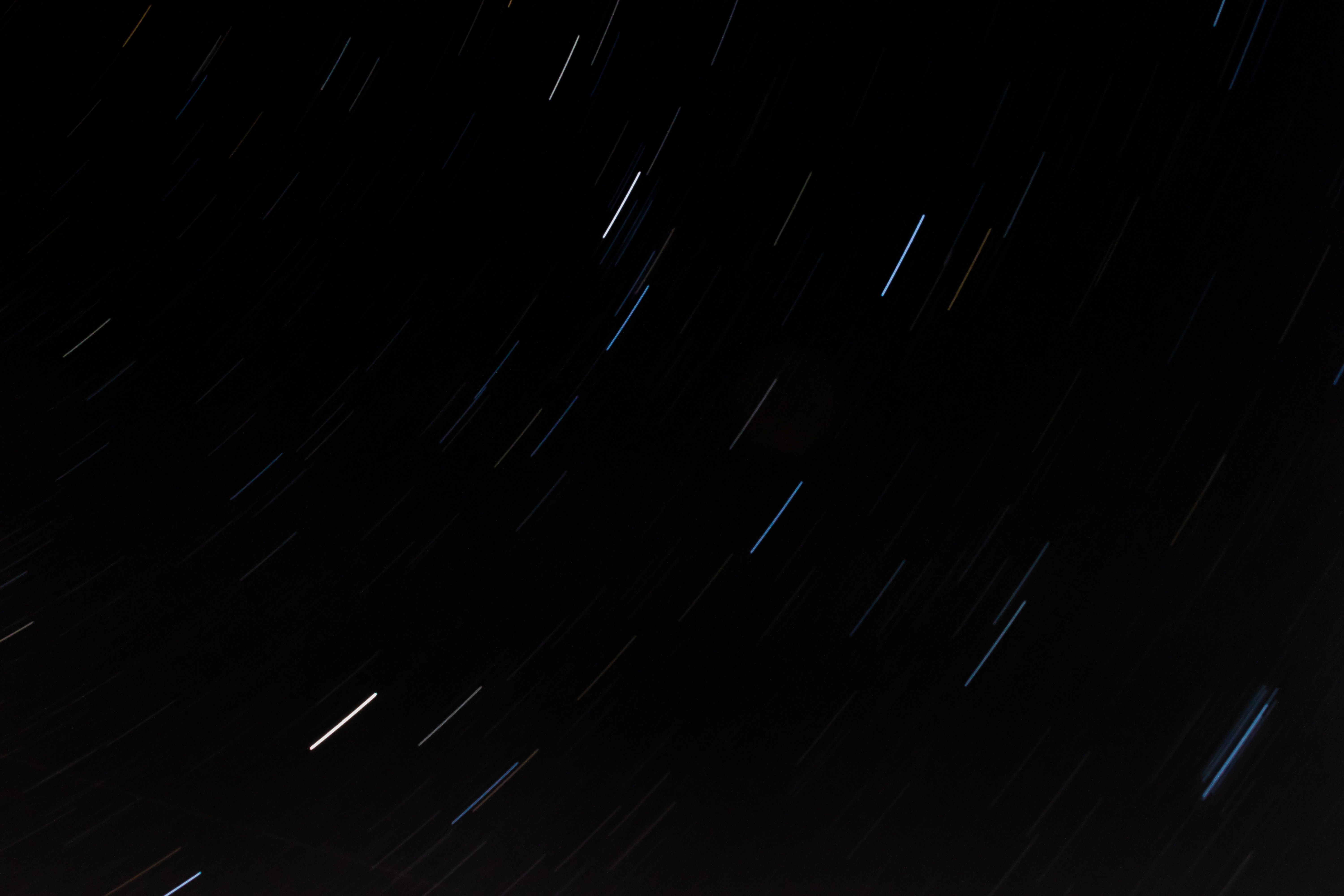 Download wallpaper 6000x4000 sky, stars, movement, long exposure, night ...