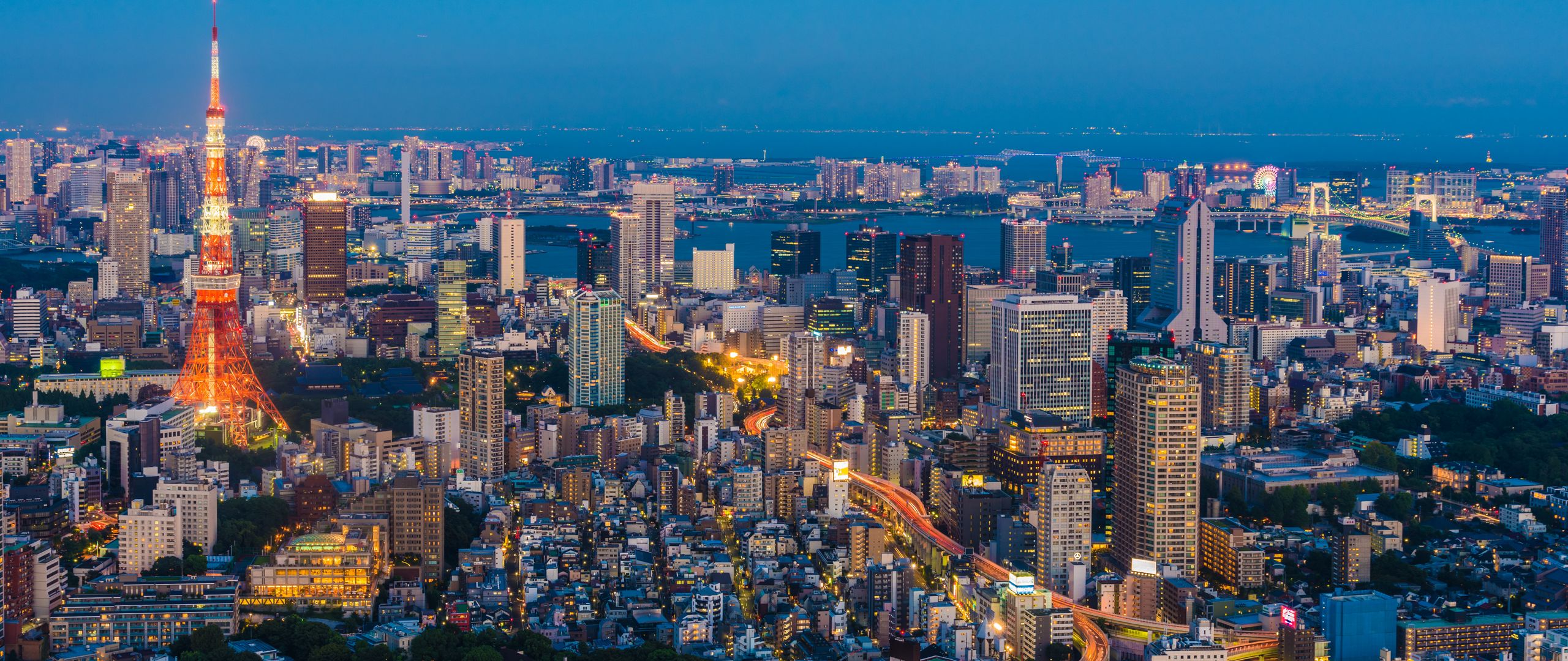 Download wallpaper 2560x1080 skyscrapers, city, view from above ...