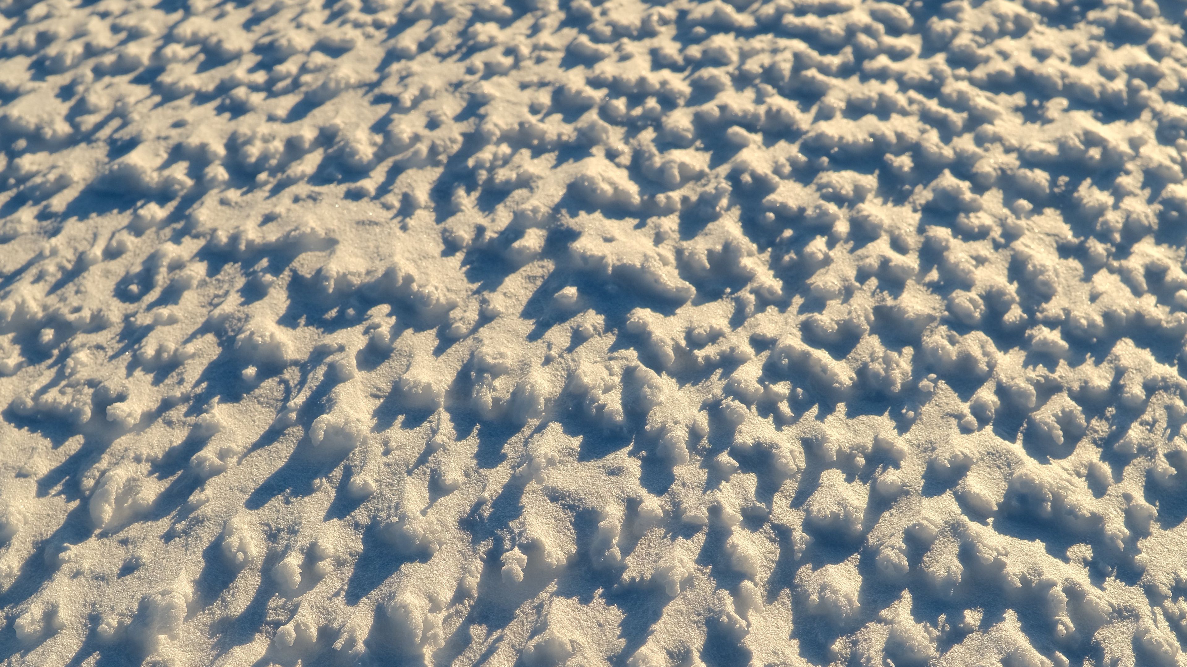 Download wallpaper 3840x2160 snow, relief, winter, macro 4k uhd 16:9 hd ...