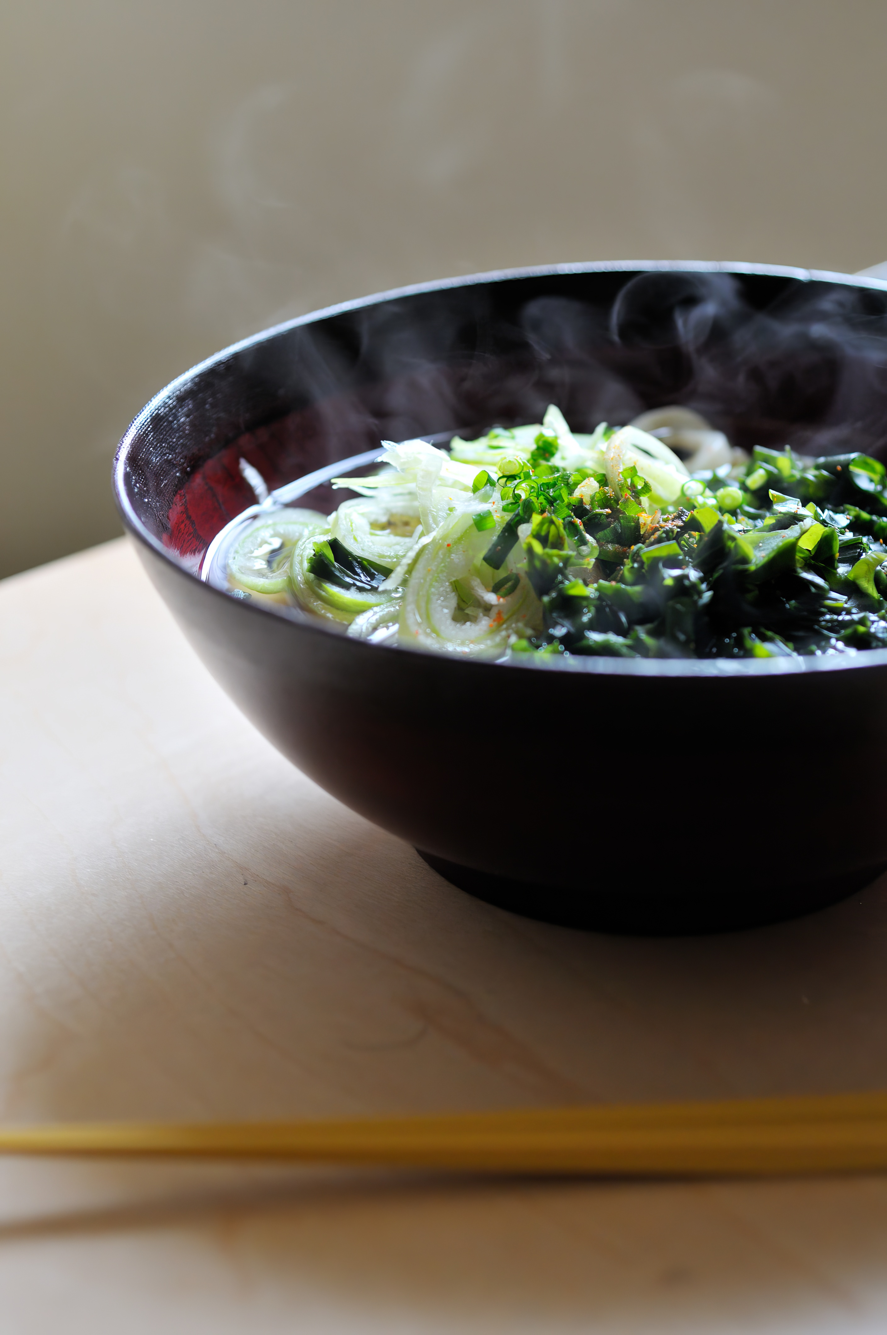 Download wallpaper 2820x4245 soup, greens, steam, hot, asia, food hd ...